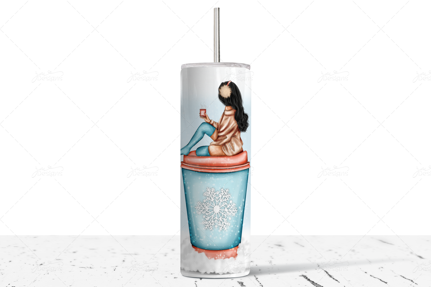 Winter Hot Chocolate Girls Sublimation Bundle - Payhip