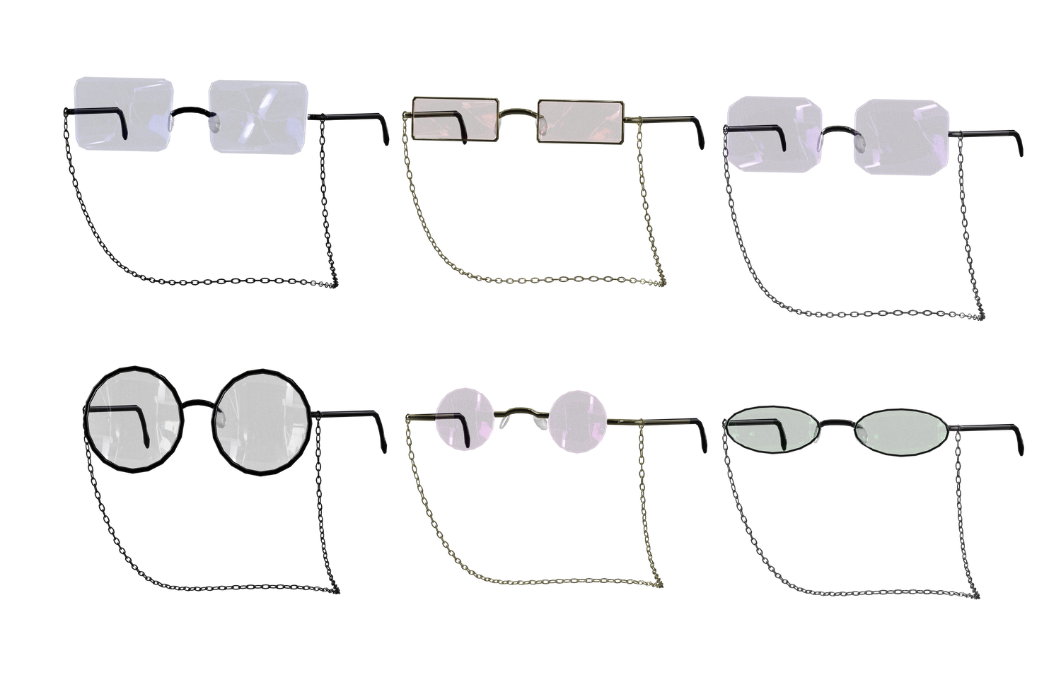 Basic Glasses Bundle *Commercial License* - Payhip