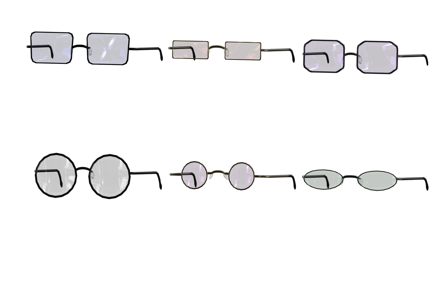 Basic Glasses Bundle *Commercial License* - Payhip