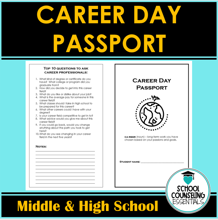 Career Day Passport - Payhip