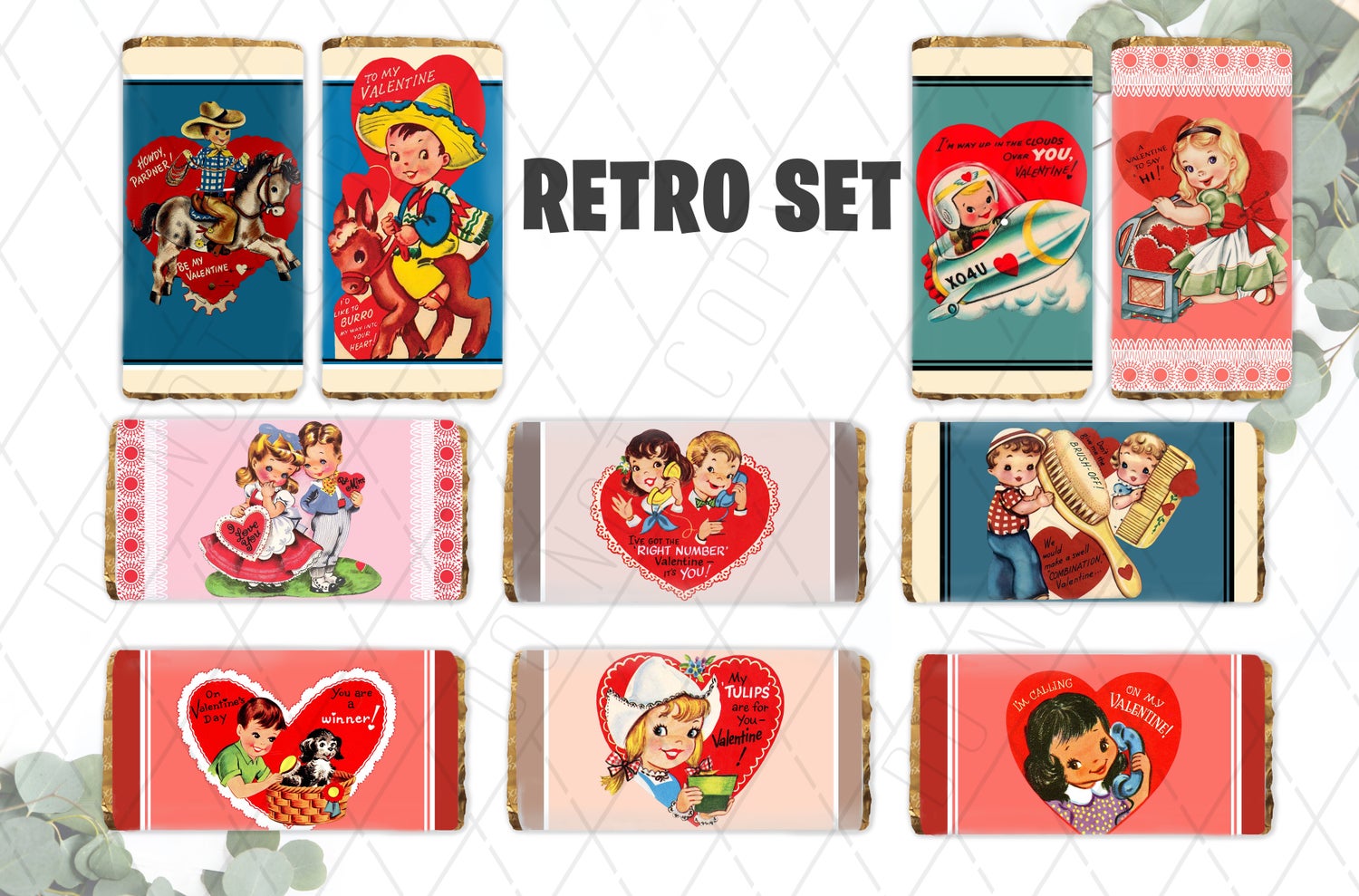 Chocolate wrapper set - Easter - Space - Payhip