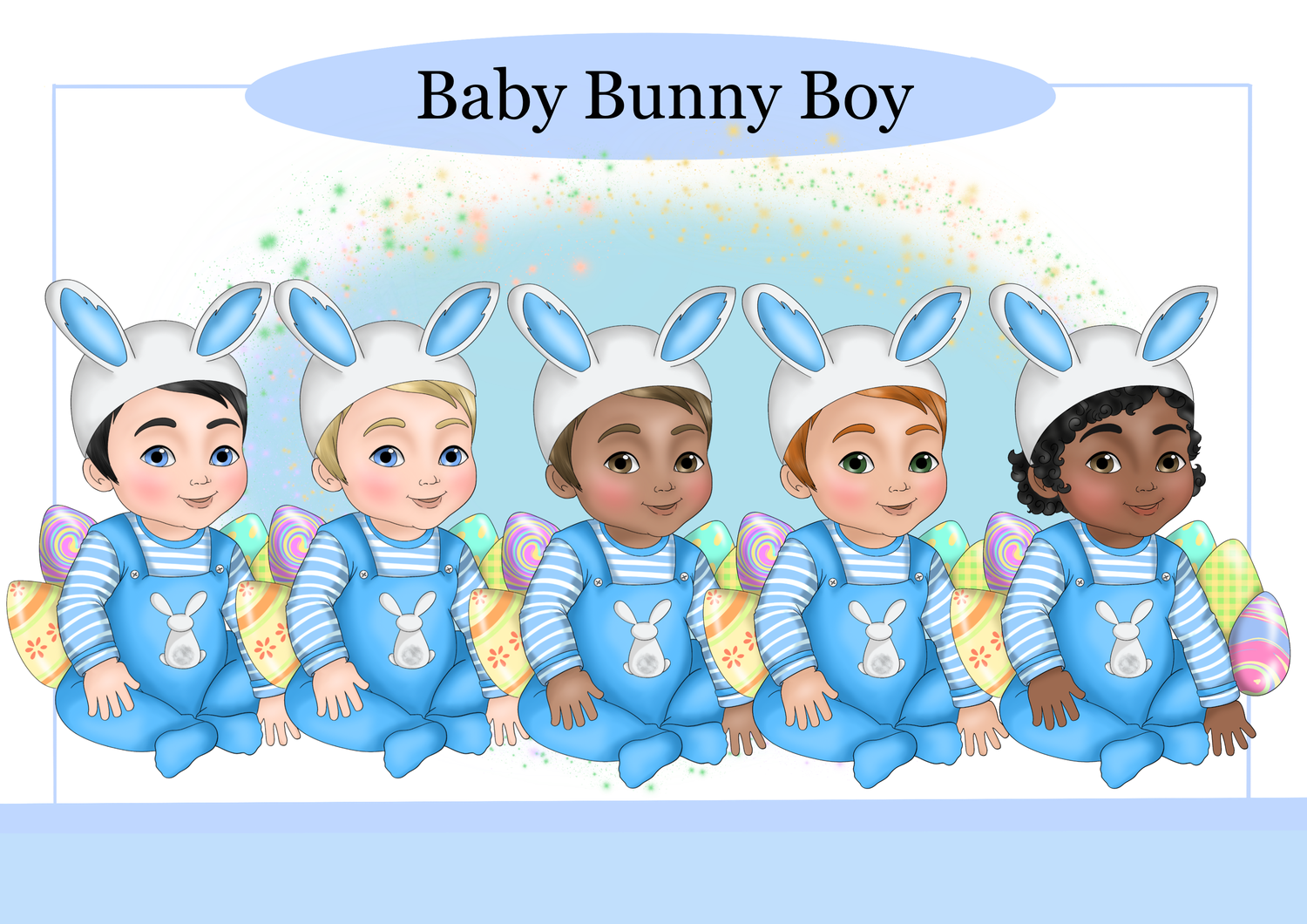 Easter Baby Bunny Boy Bundle - Payhip