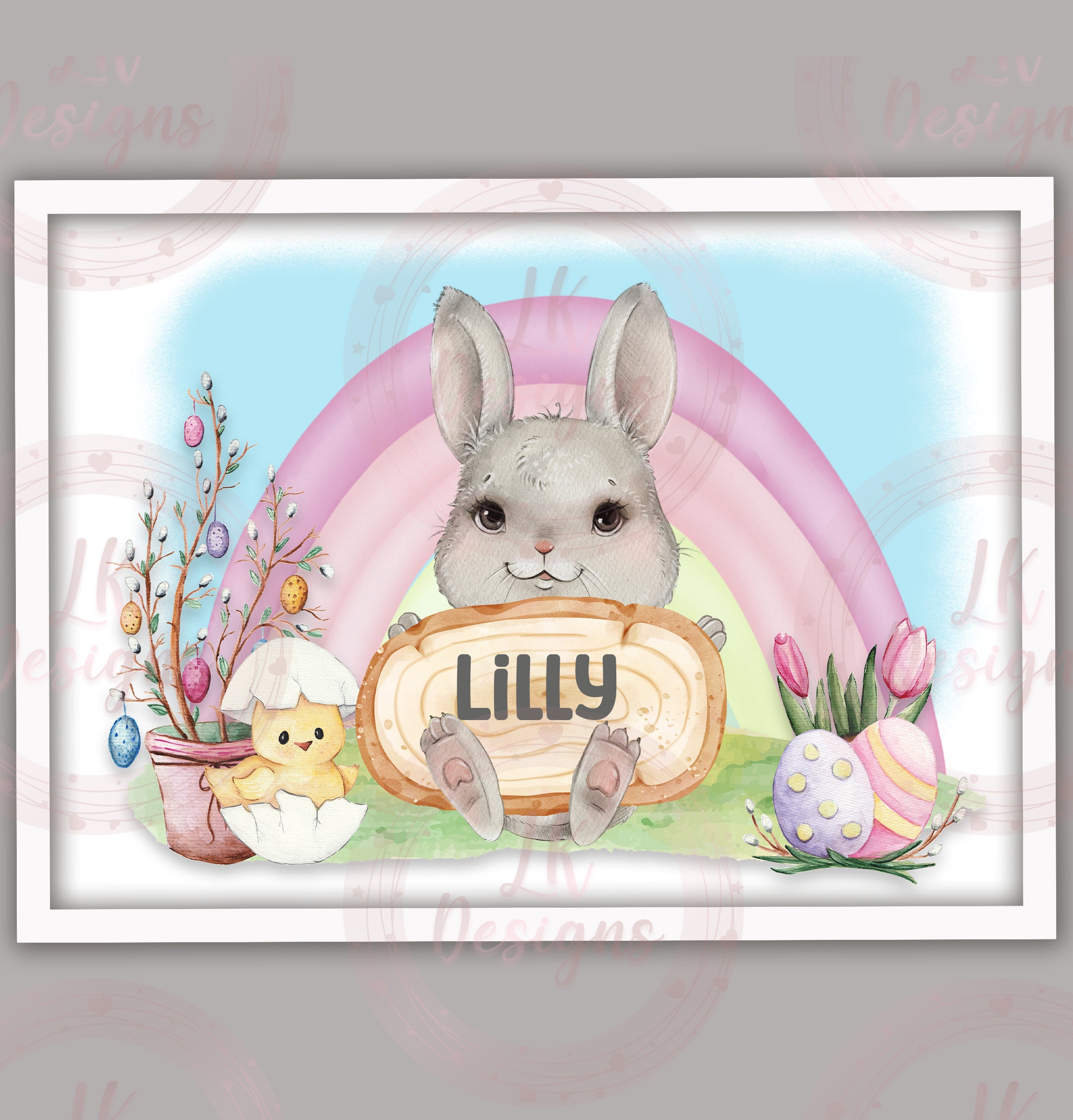 Easter rabbit scene - Payhip