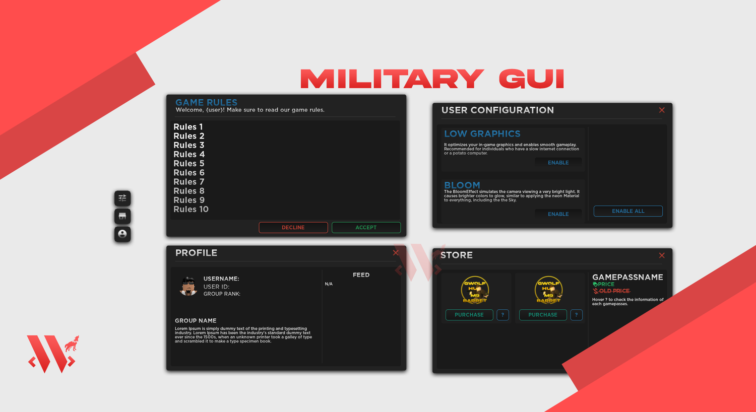 Support Service GUI - Payhip