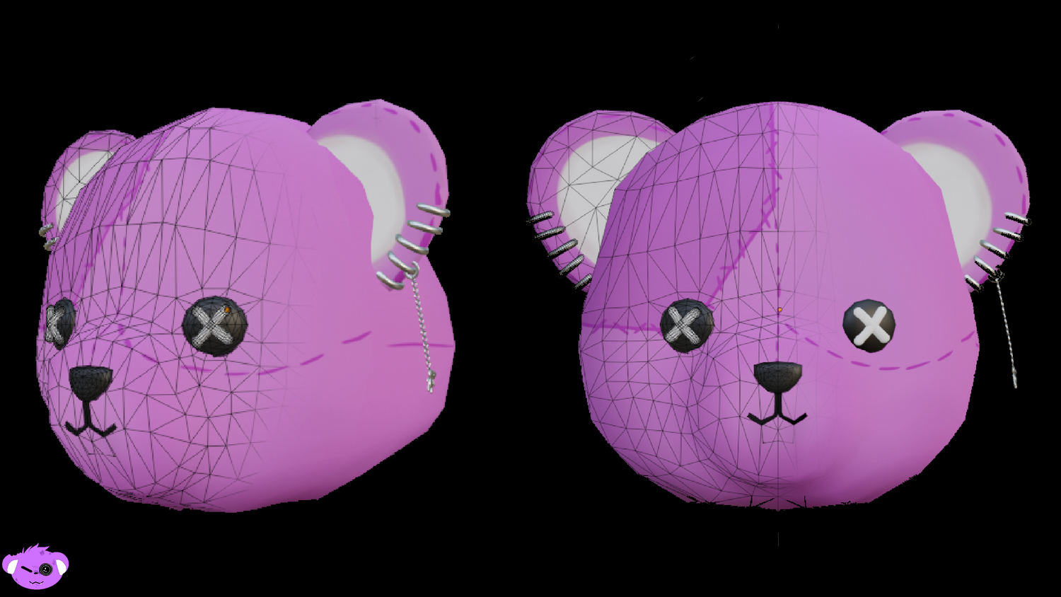 TeddyBear Head - Payhip