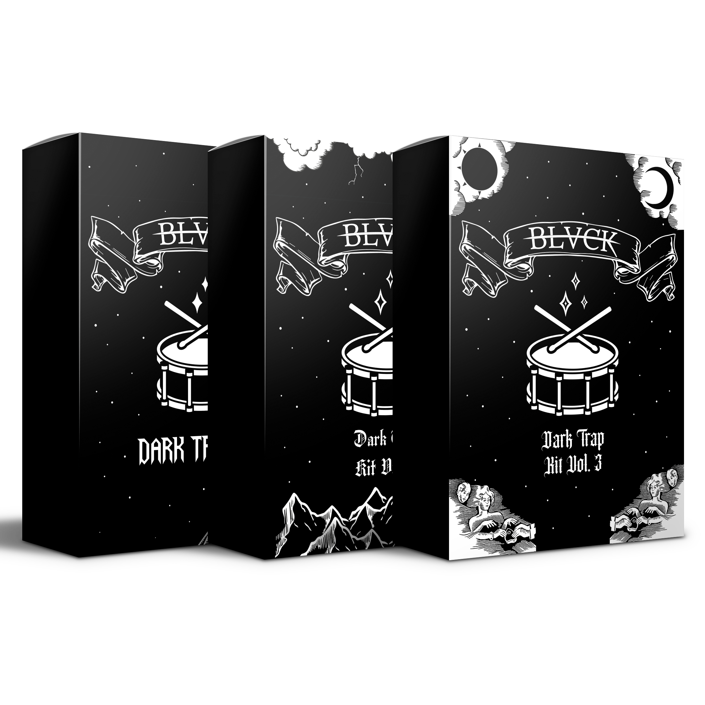 BLVCK'S DARK TRAP KIT VOL. 1 2 3 - Payhip