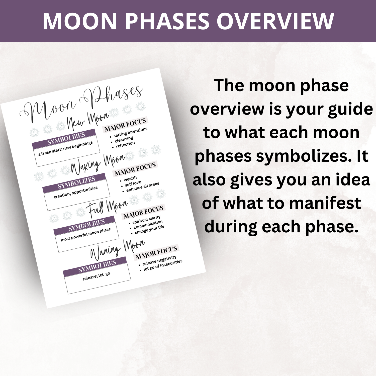 Moon Manifestation Starter Pack - Payhip