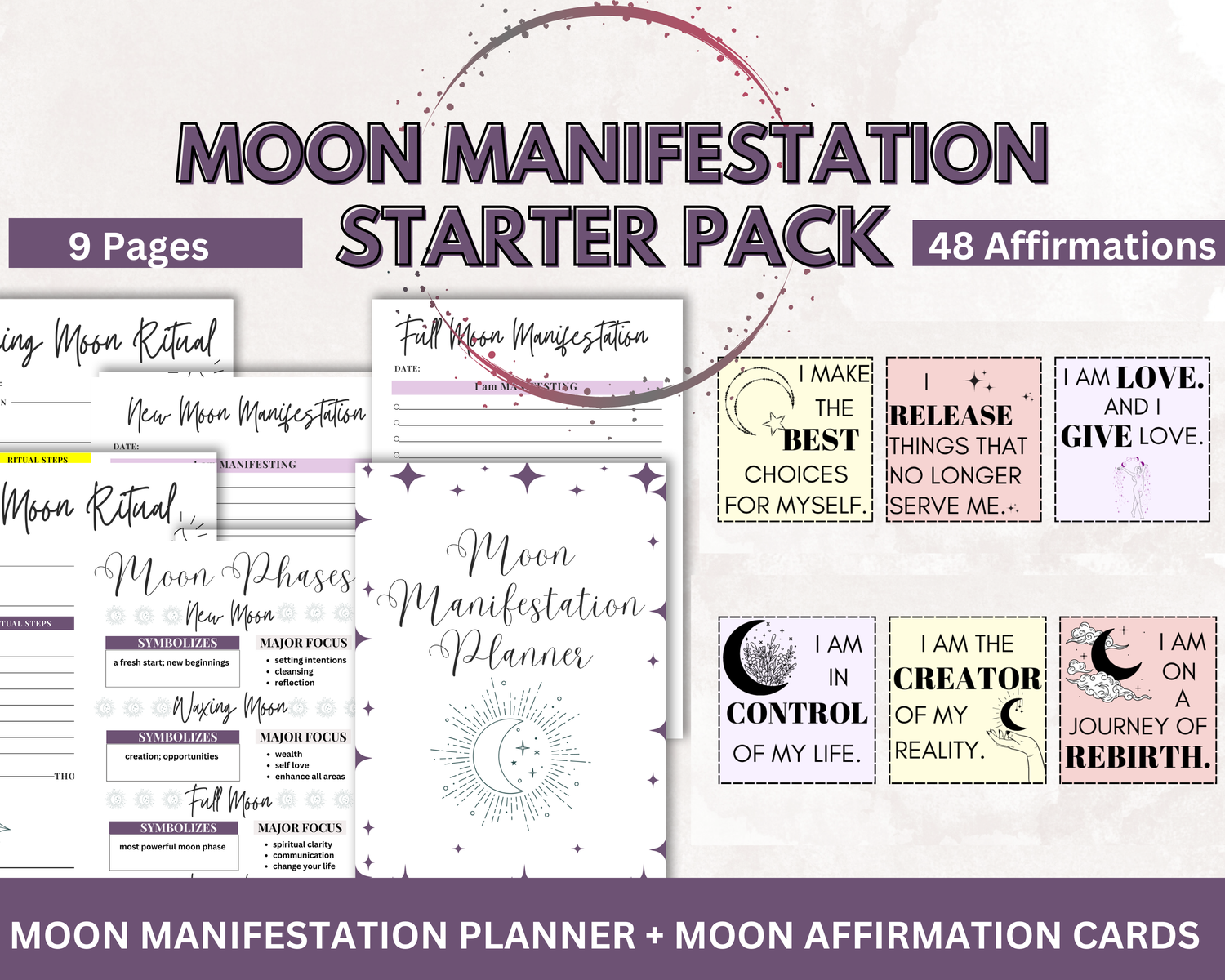 Moon Manifestation Starter Pack - Payhip