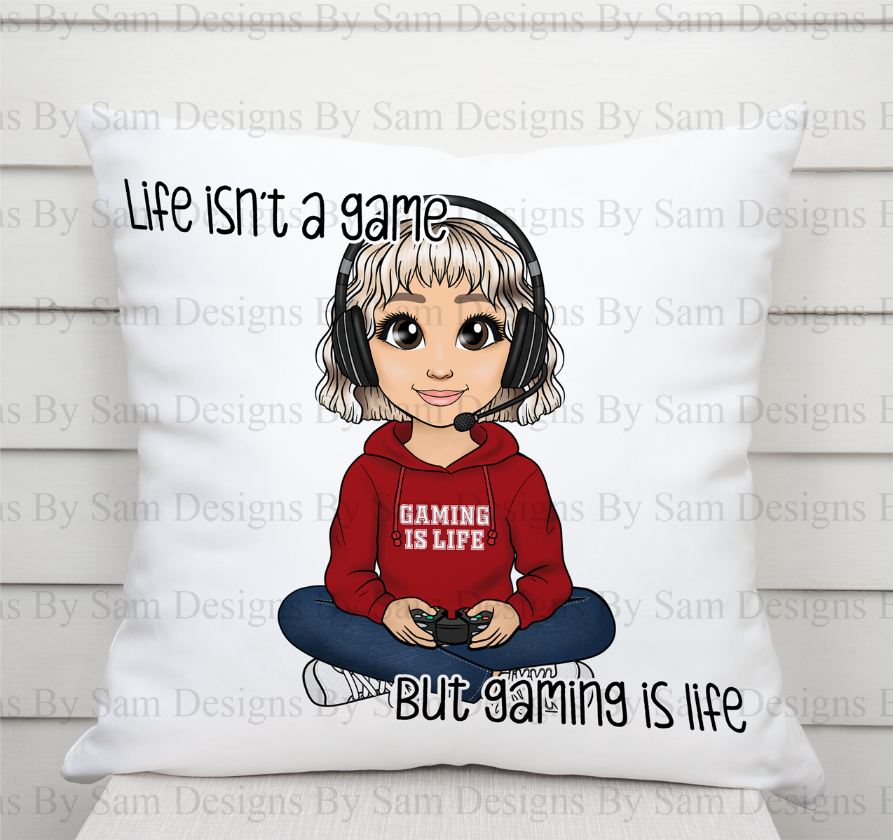 Lilly- Gamer Girl - Black Hoodie - Payhip