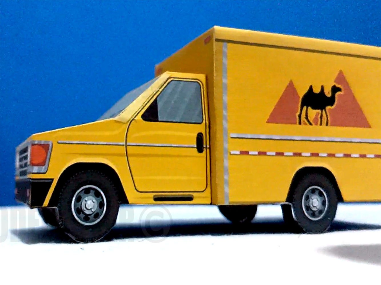 Paper truck Ford E350 ft 16 - Payhip