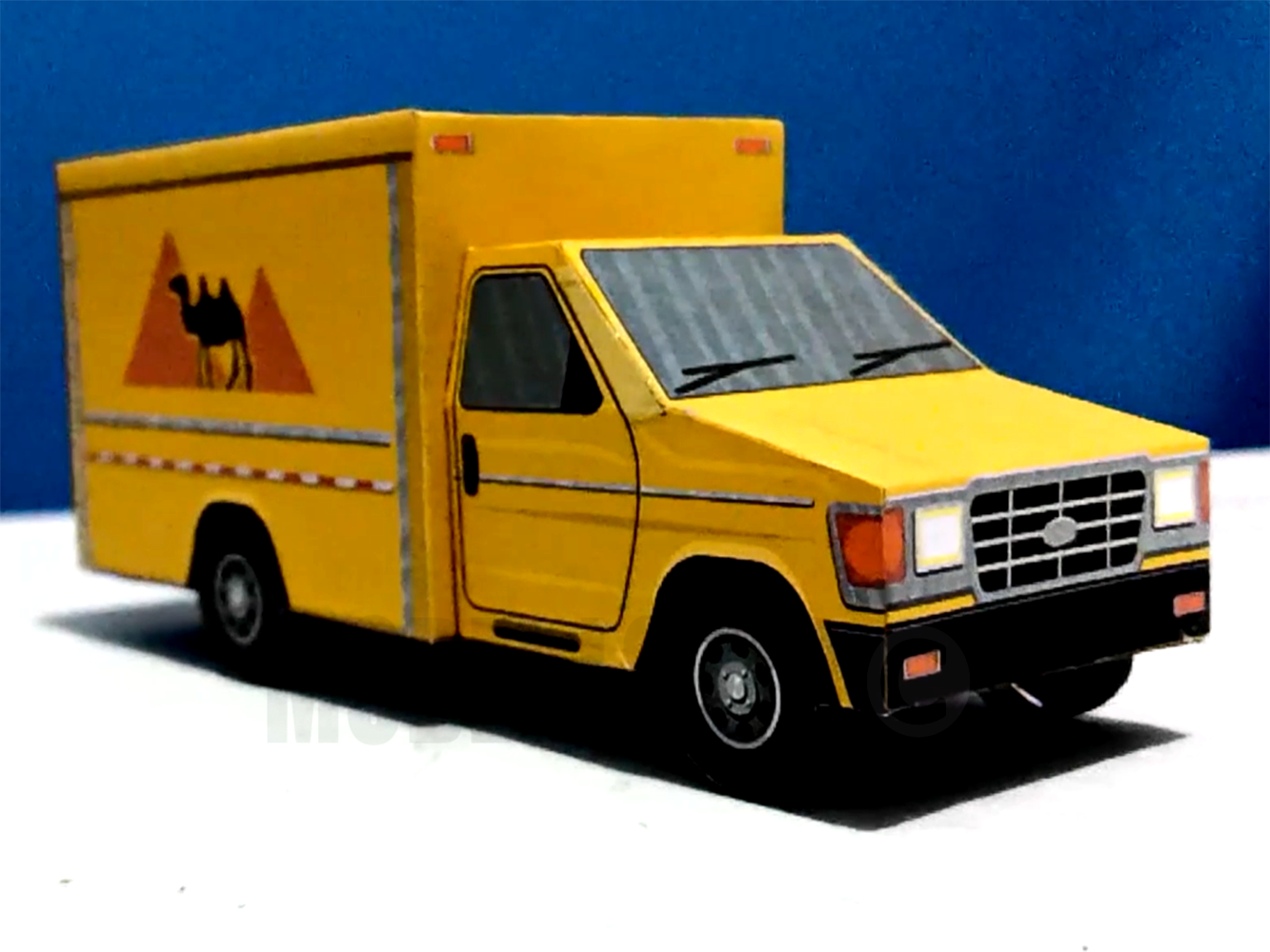 Paper truck Ford E350 ft 16 - Payhip