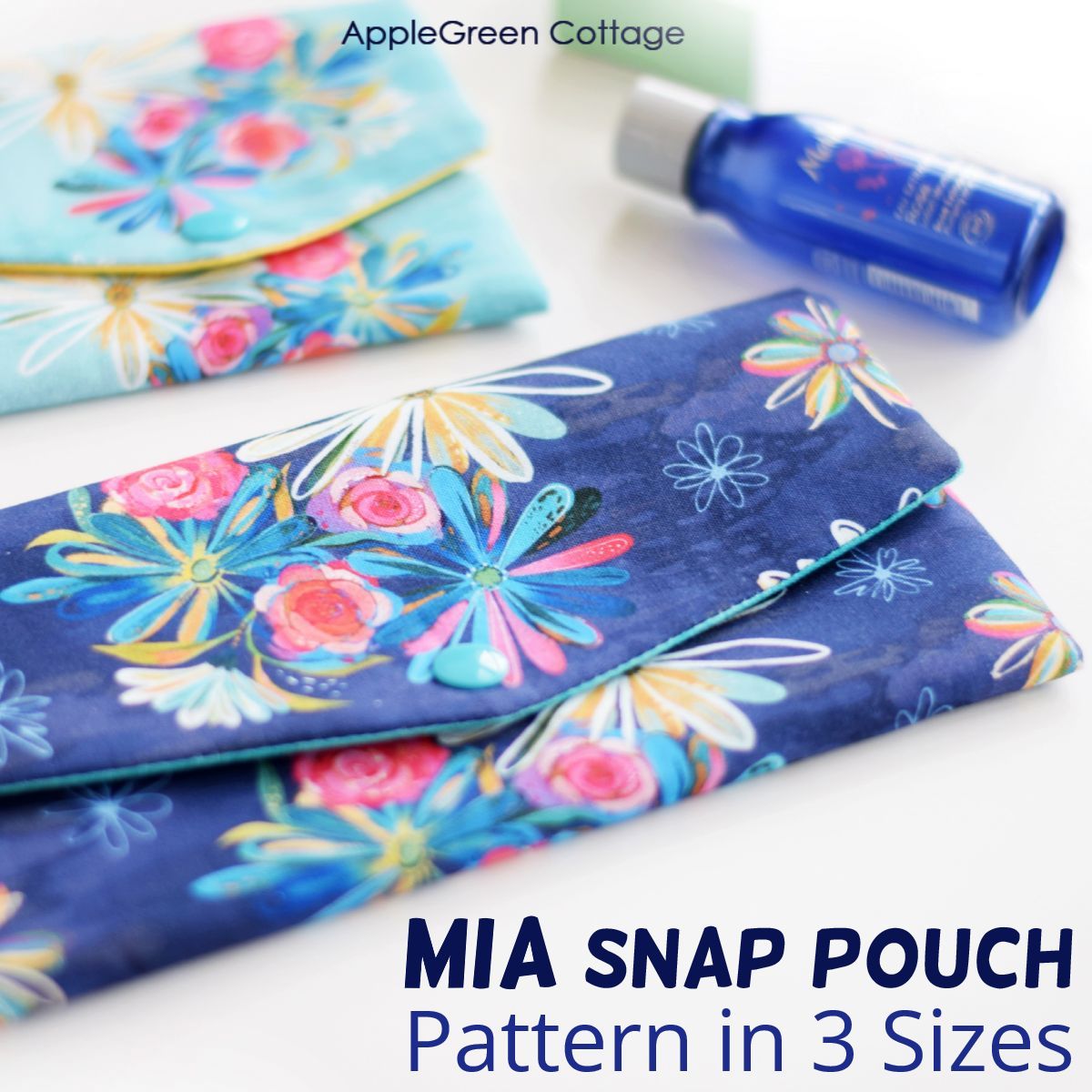 MIA Snap Pouch in 3 Sizes