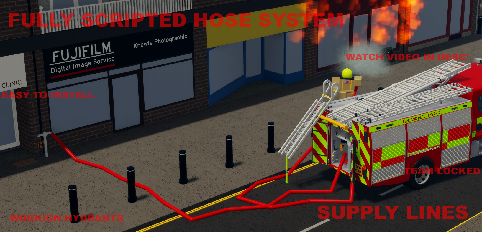 SCRIPTED - Advance Fire Hose System