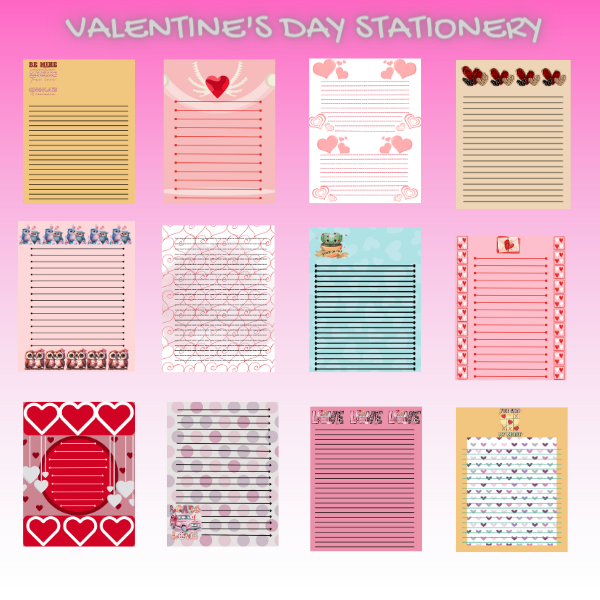 Valentine's Day Stationery - Payhip
