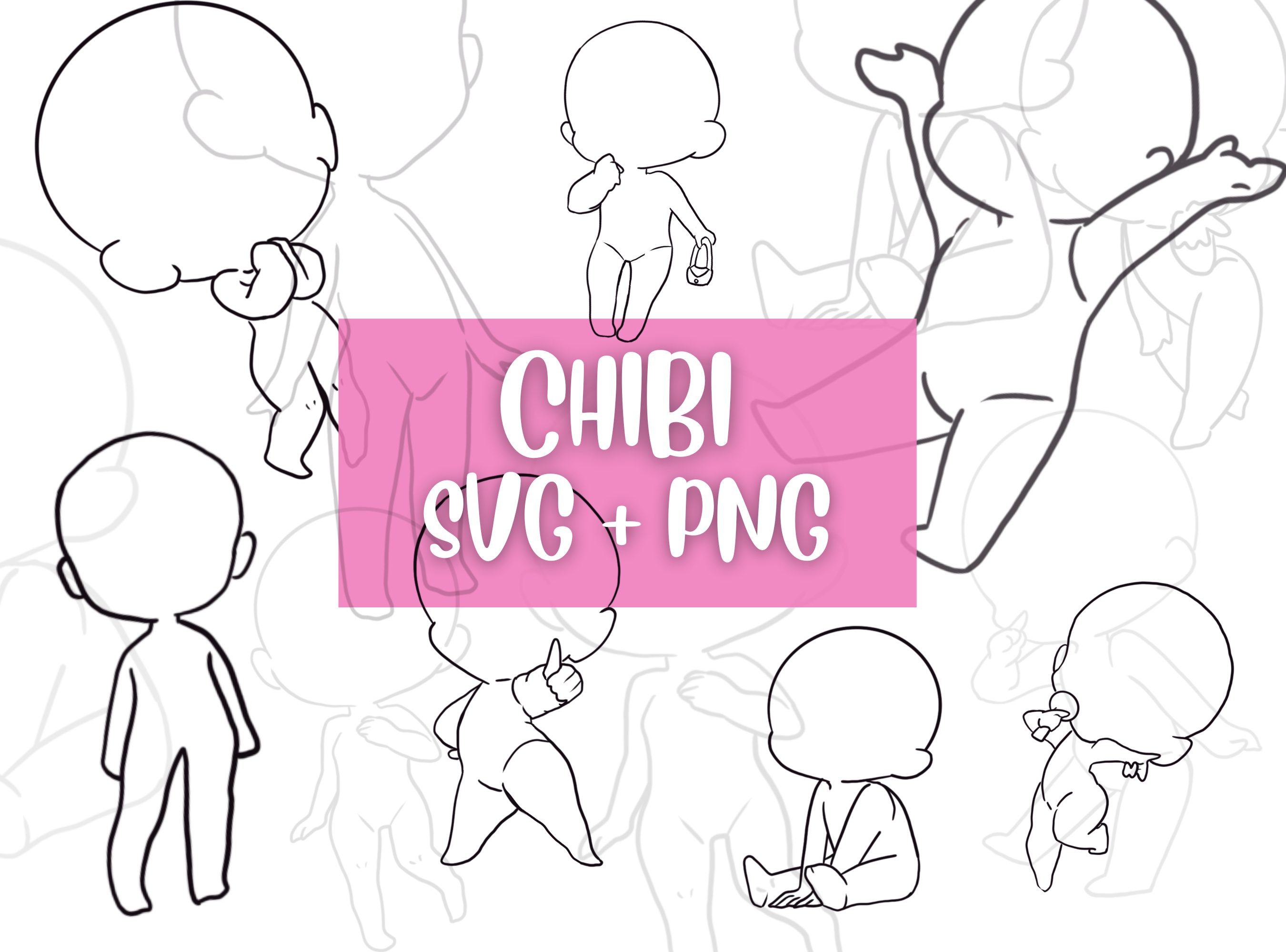 Chibi SVG PNG - Payhip