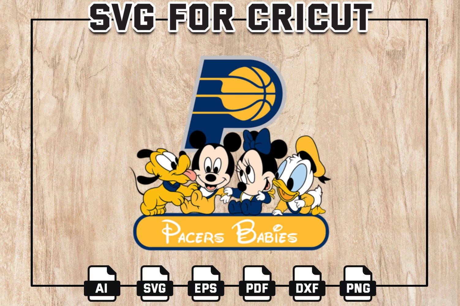 NBA Indiana Pacers SVG Files, NBA Logo SVG Design, NBA Pacers SVG ...