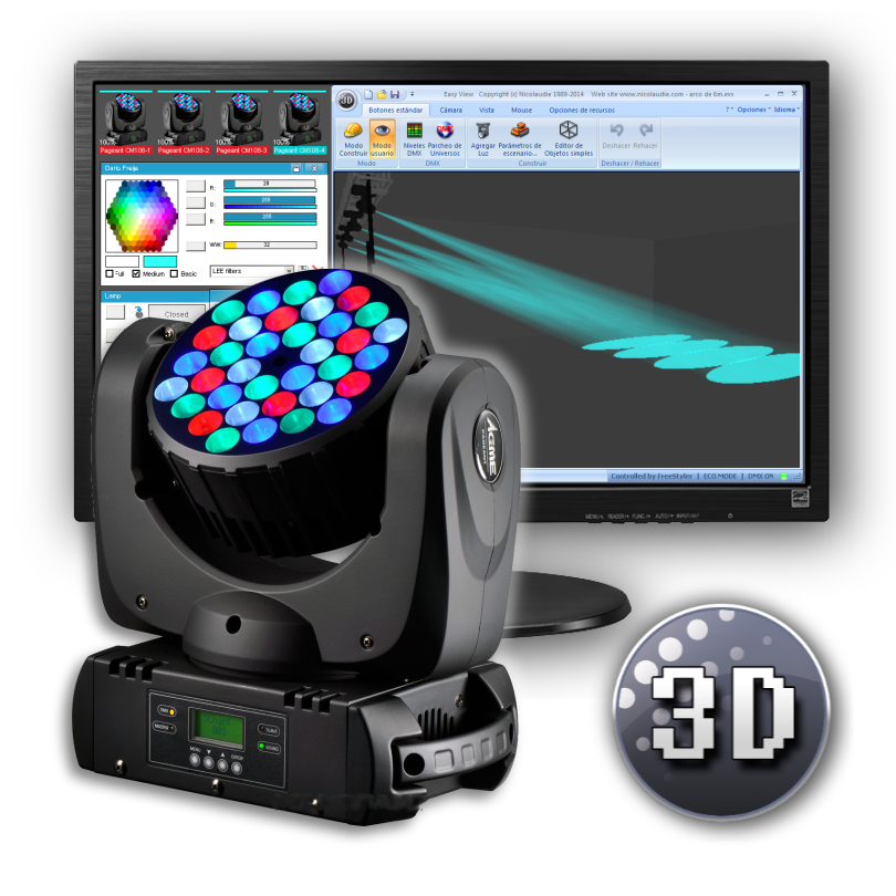 Librería De Magic 3d Easy View P/ Pageant CM-108 De Acme - Payhip