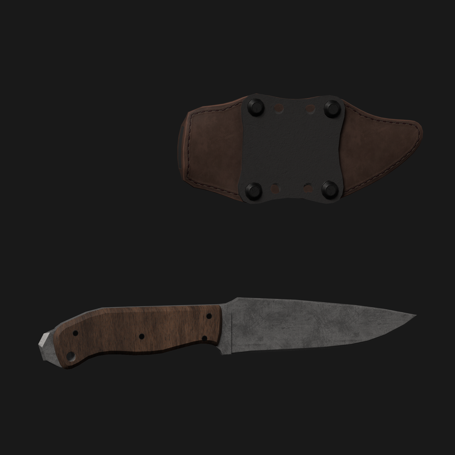Winkler Drop Point Knife and Ferro Wingthing - Payhip