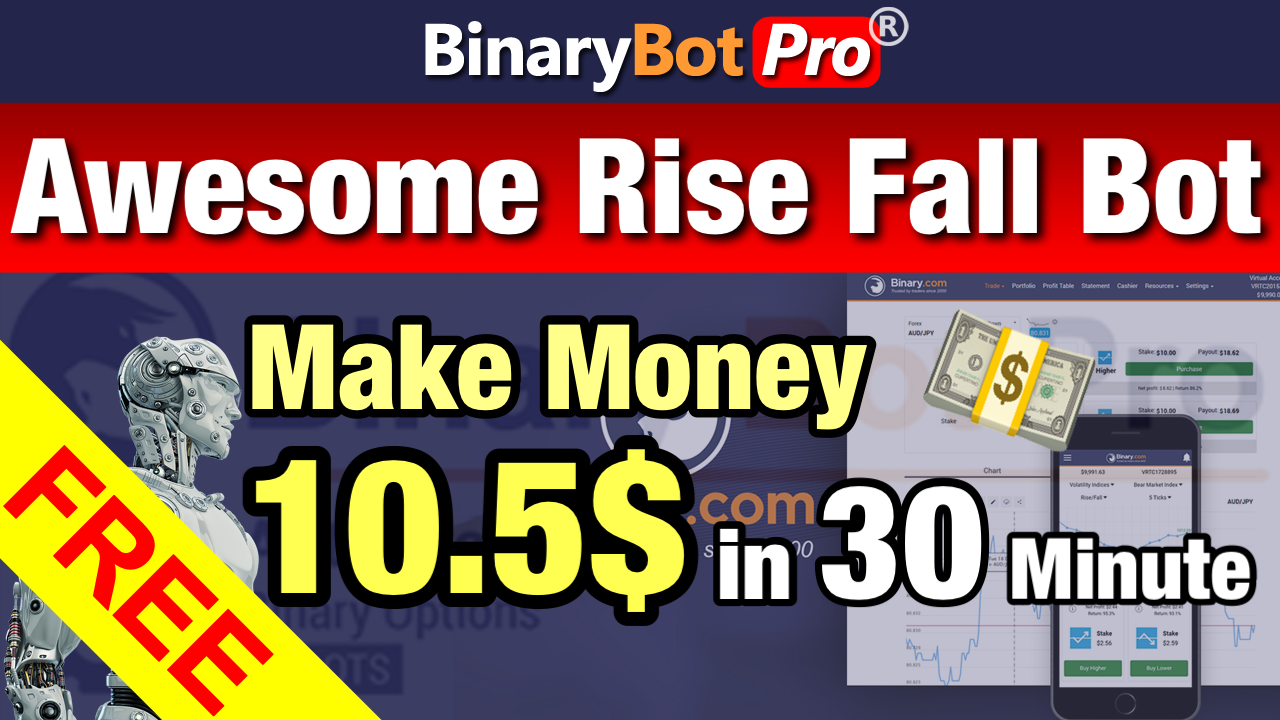 [Binary Bot Pro] Awesome Rise Fall Bot (25-Jan-2023) - Payhip