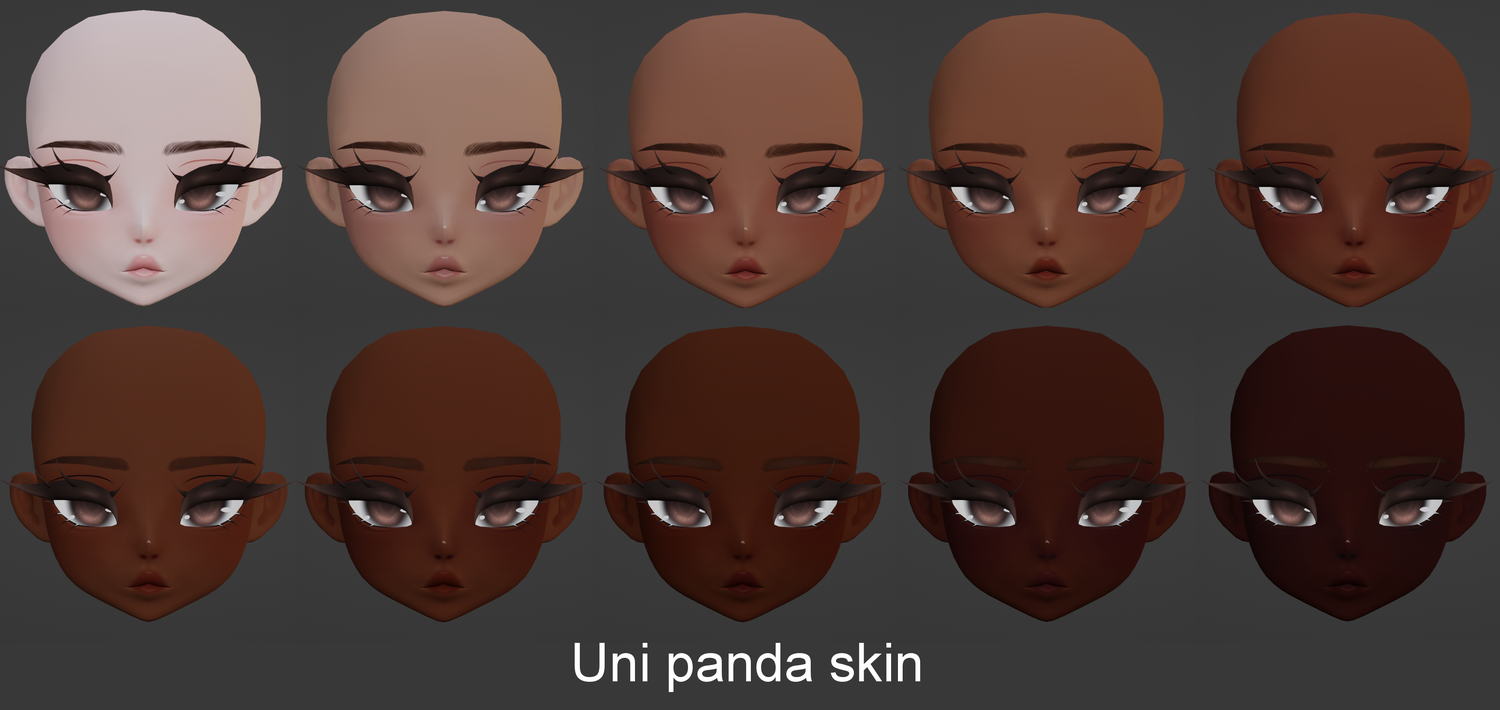 Blushed face texture for Bunisus head - Payhip