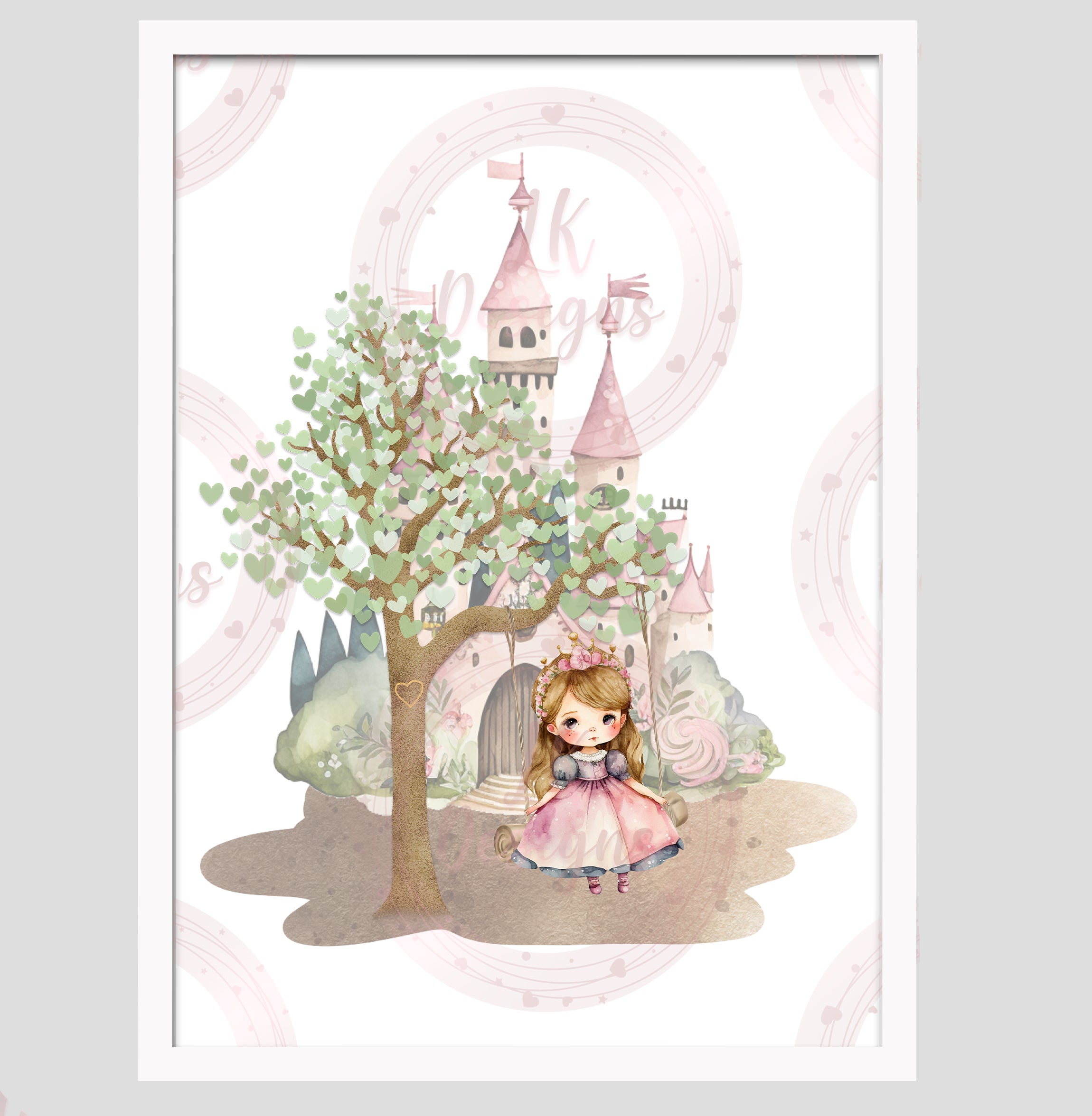 Princess on swing - Payhip