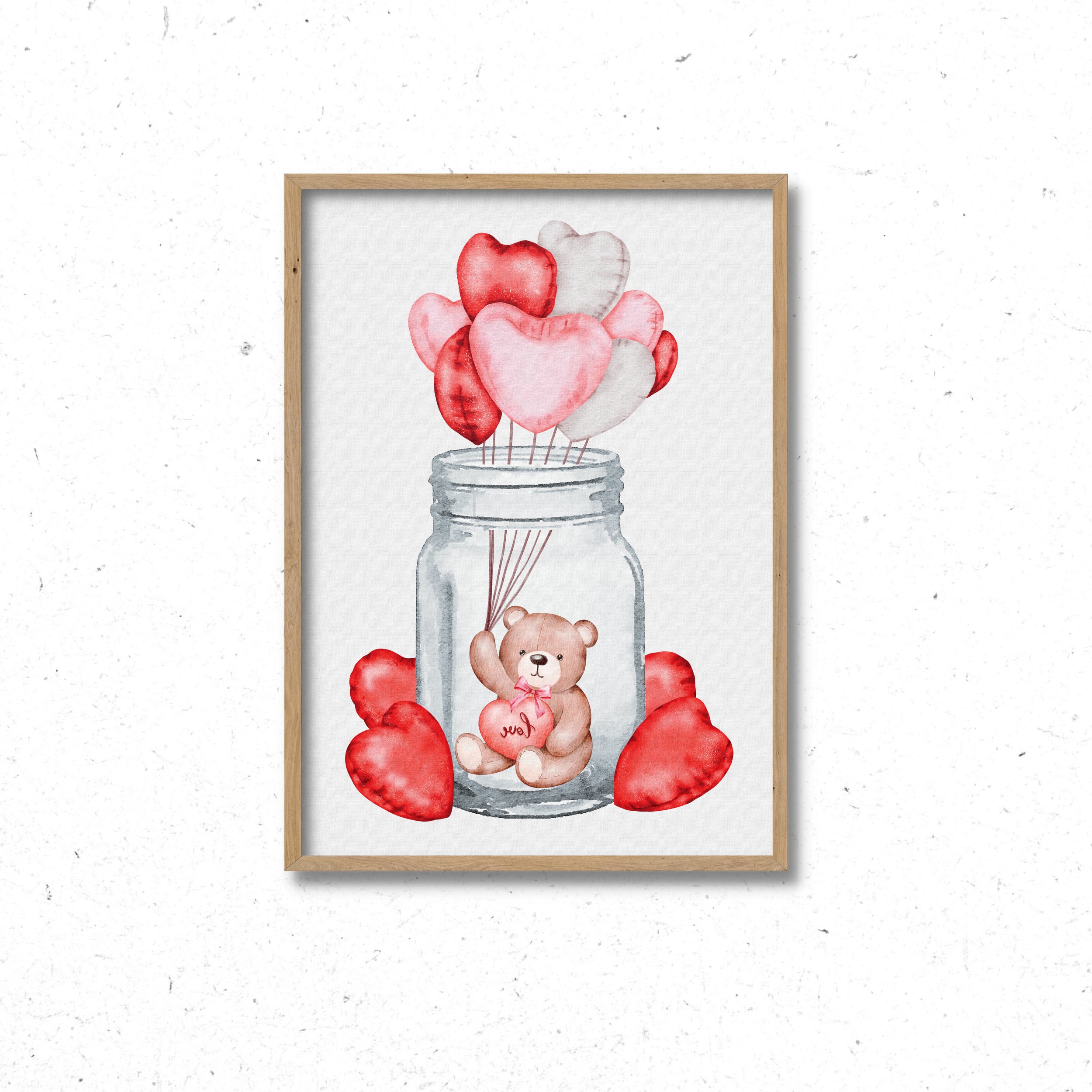 Valentine's Day Wall Art | You Fill My Cup With Love - Payhip