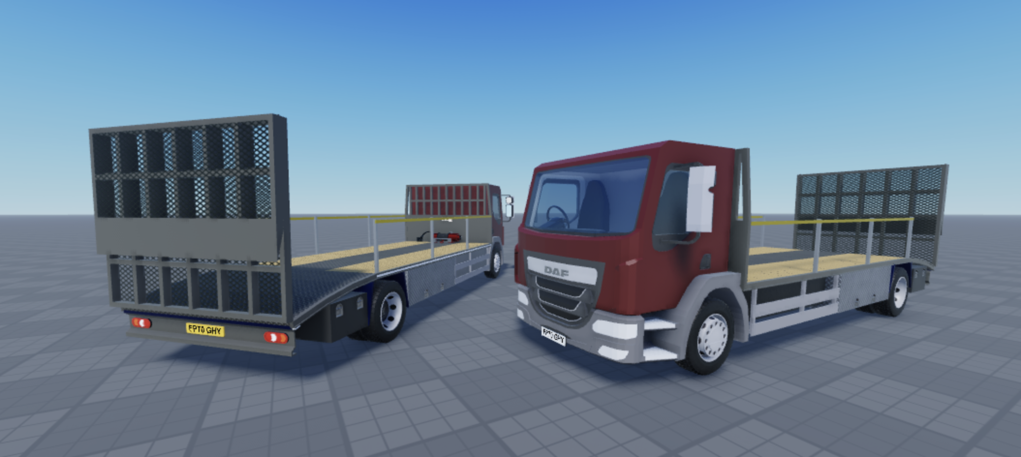 Flatbed Transport Truck - Payhip