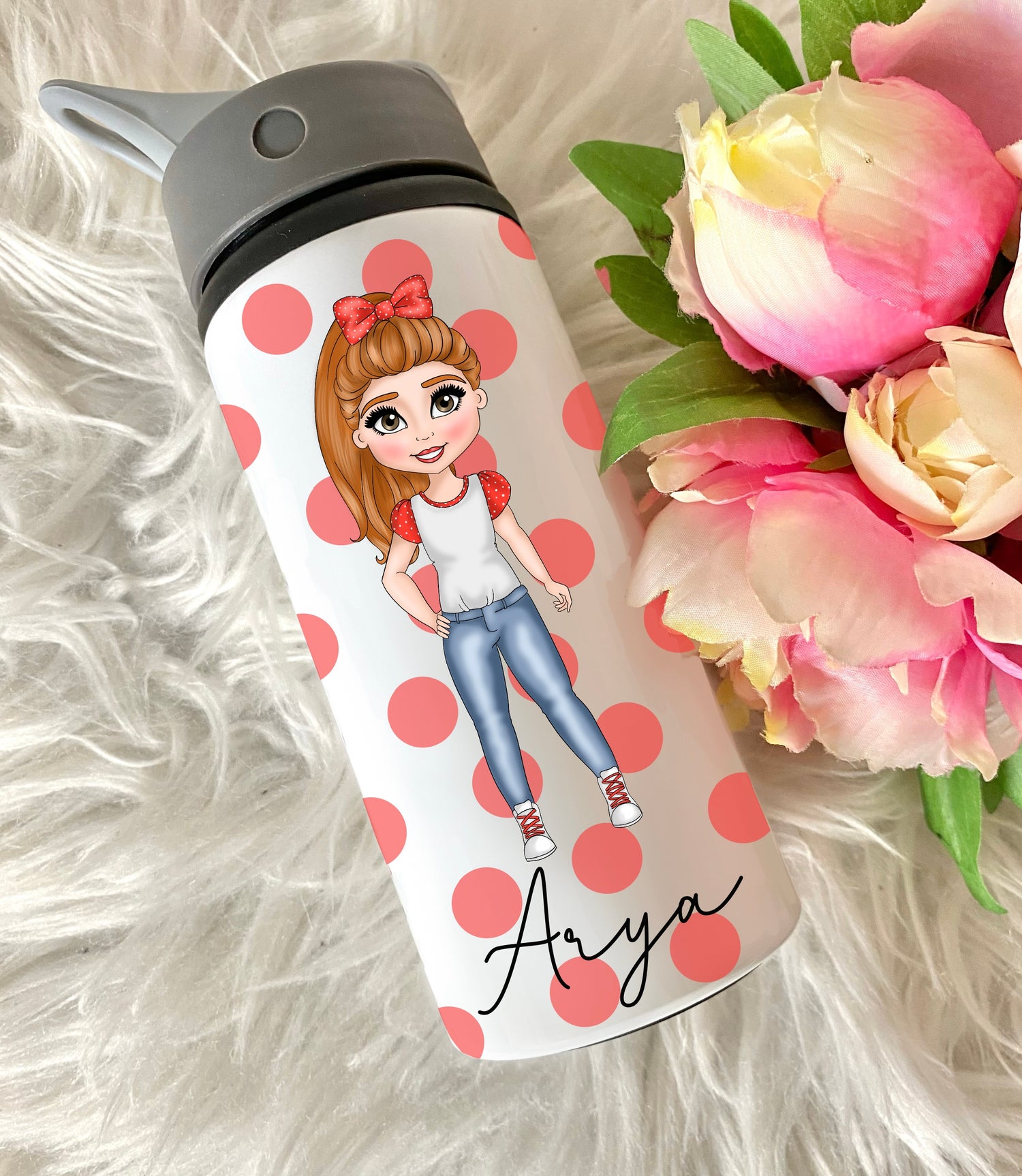 Red Dotty Girl Character Bundle - Payhip