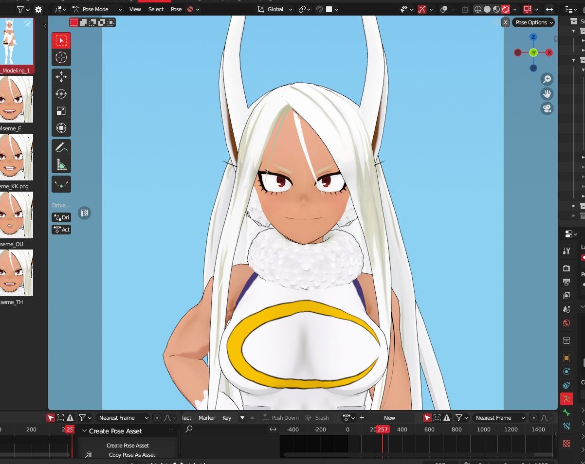 Mirko render & 3d model set ( .pmx&.sfm&.blend) - Payhip