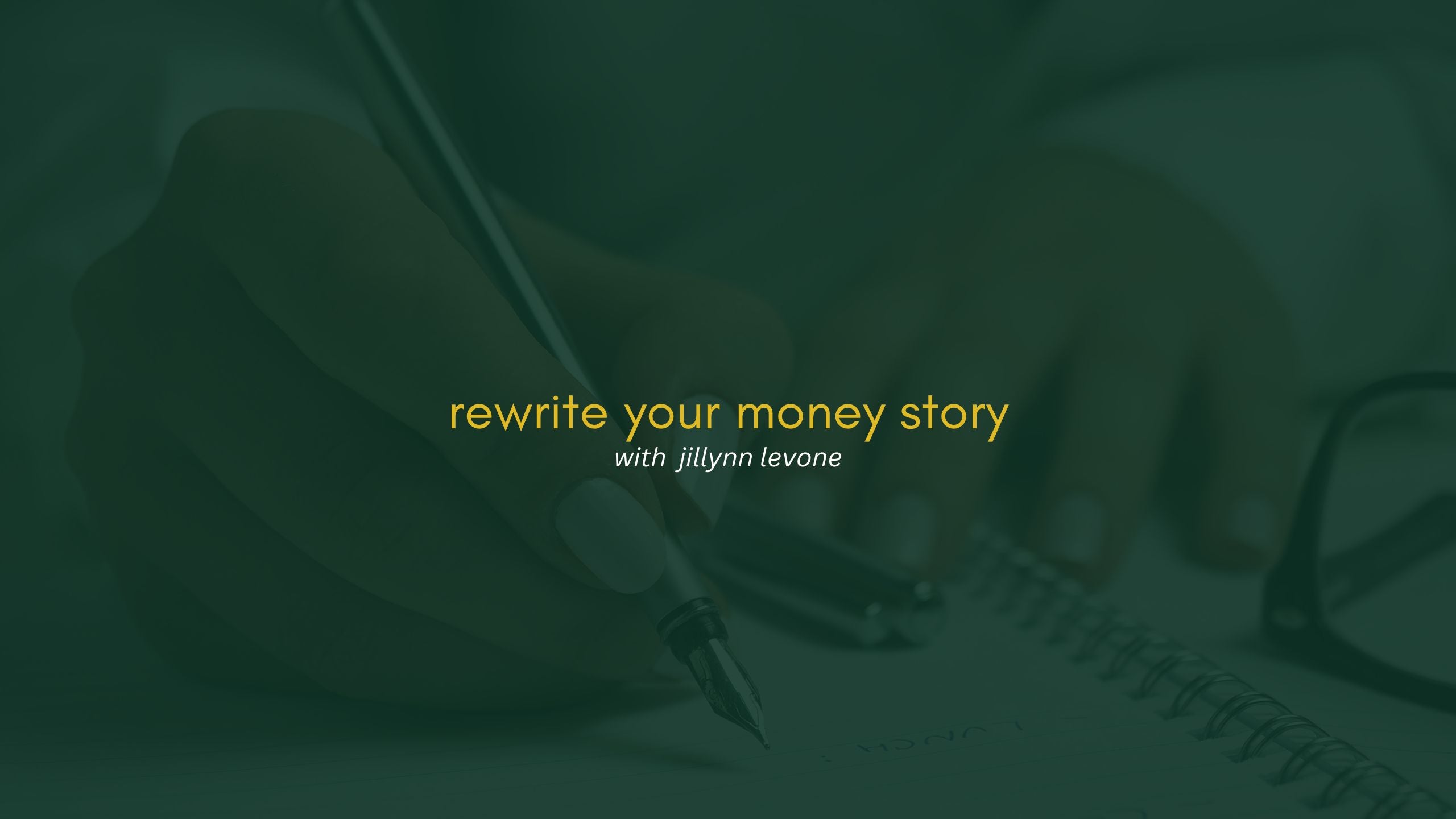 Rewrite Your Money $tory - Payhip