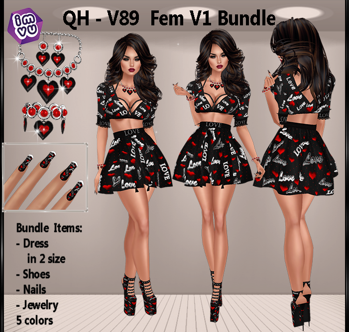 QH - V89 Valentine Fem Bundle V1 - Payhip