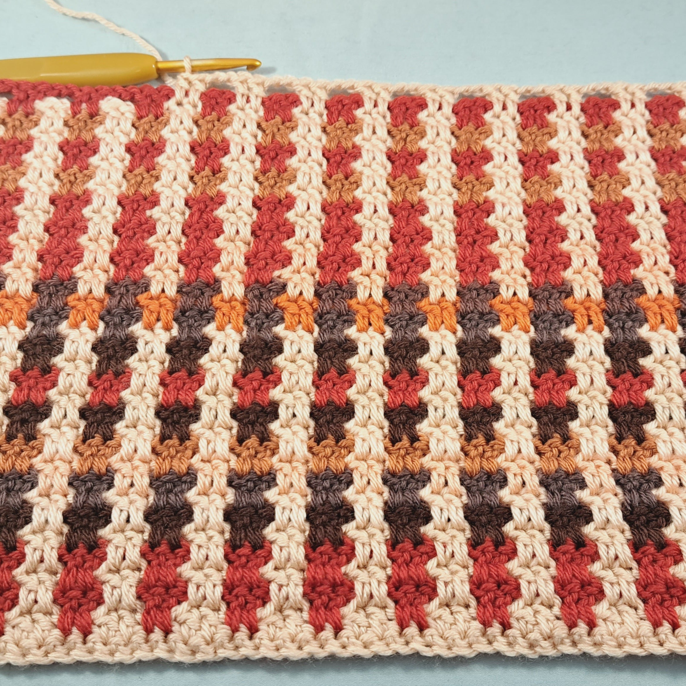 Mirage Temperature Blanket - Free crochet pattern - Payhip