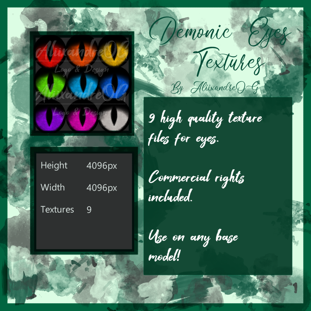 Demonic Eye Texture Pack - Payhip