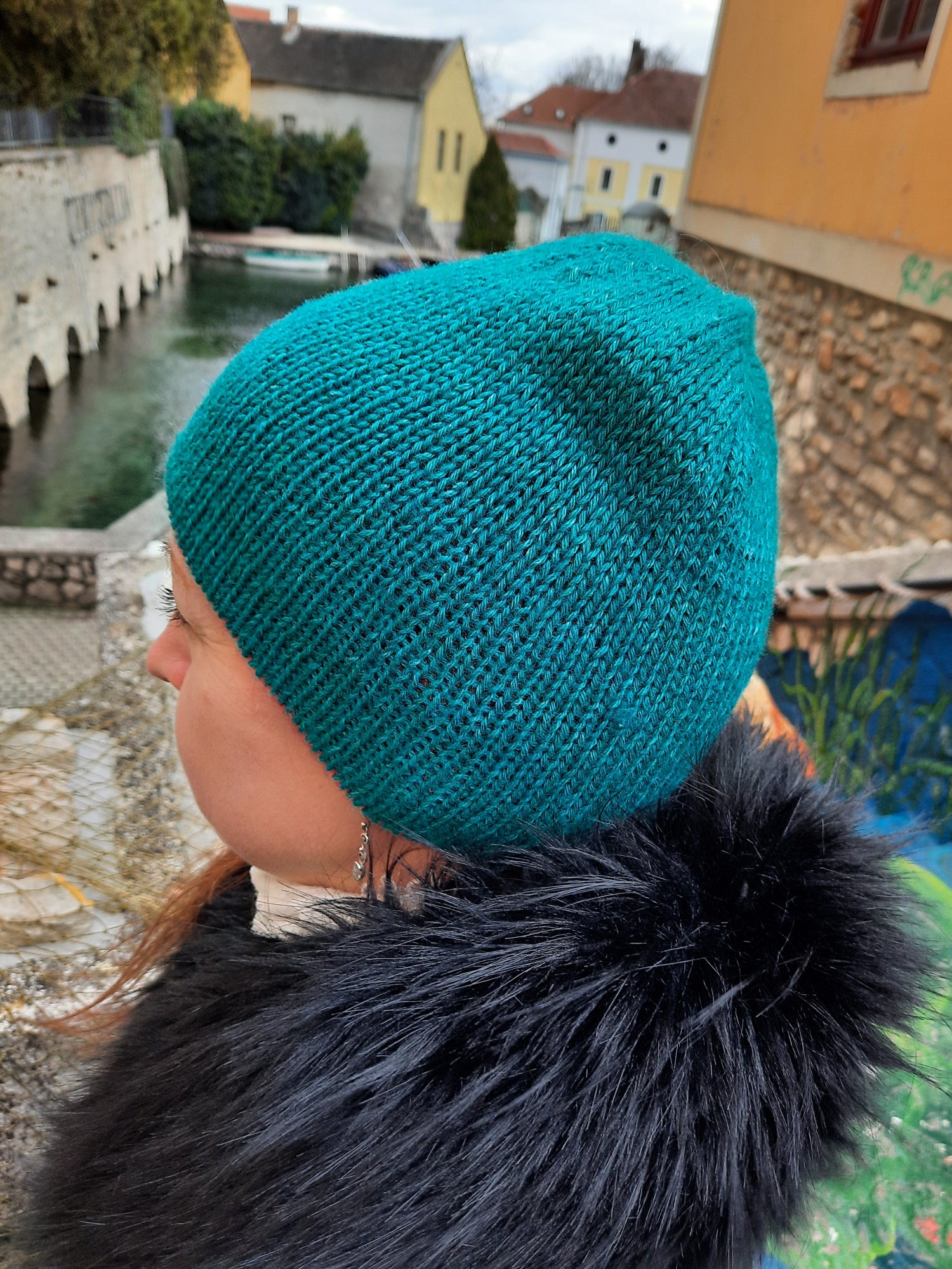 Tulipános dupla kötött sapka - Payhip