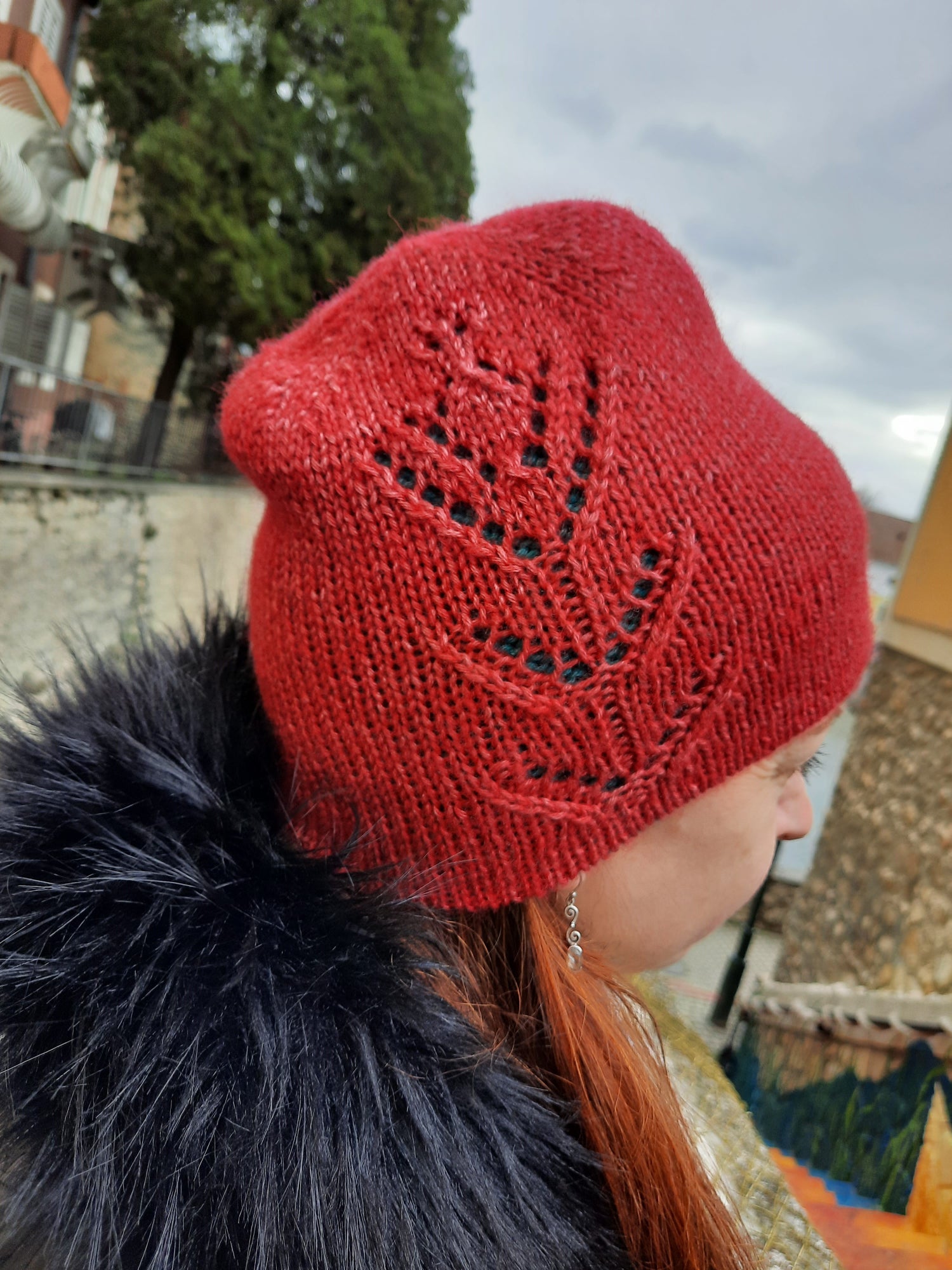 Tulipános dupla kötött sapka - Payhip