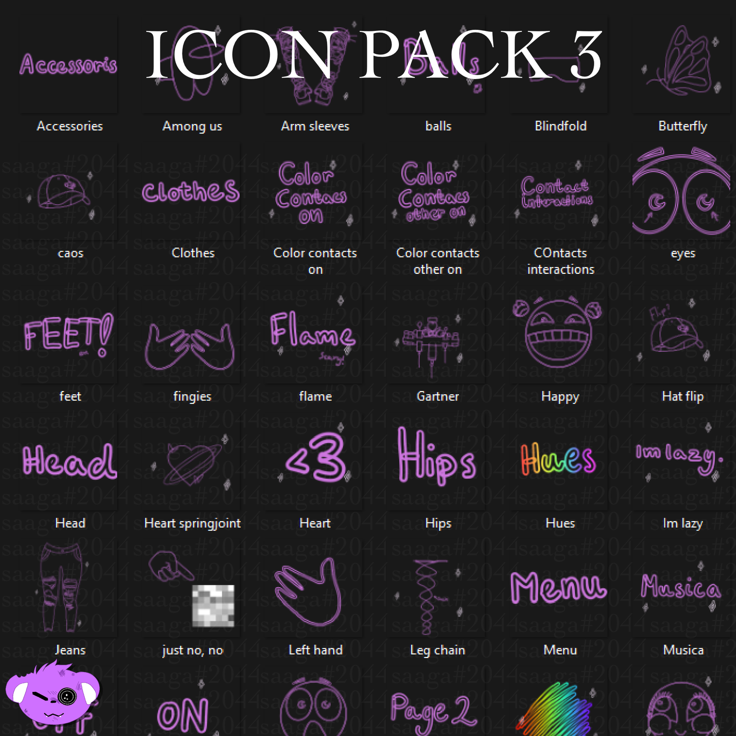FREE Icon Pack 2 VRCHAT - Payhip