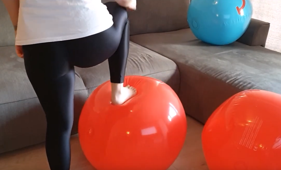 Video 122 - playing with my big beachballs - Payhip