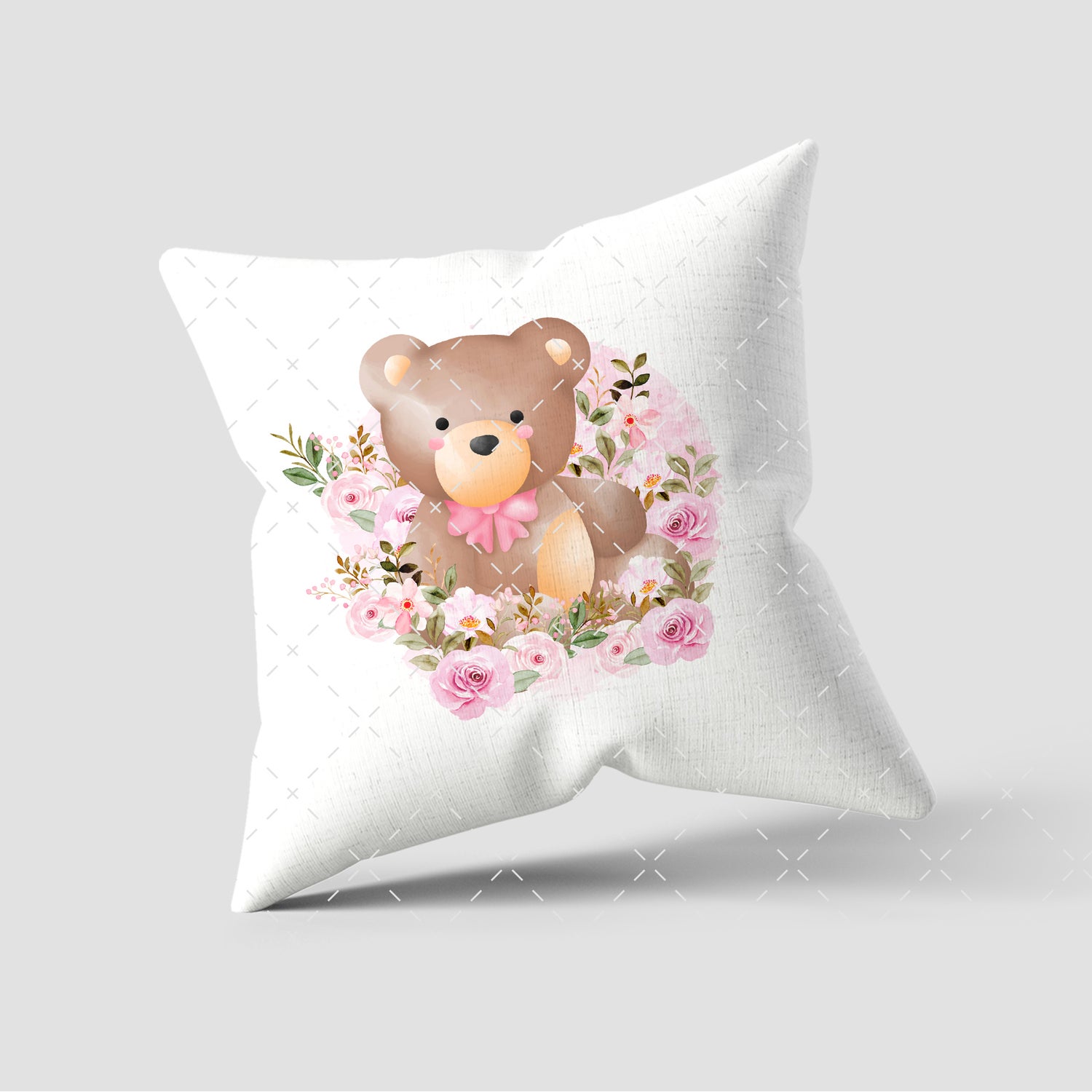 Cute Floral Teddy Bears Set - Payhip