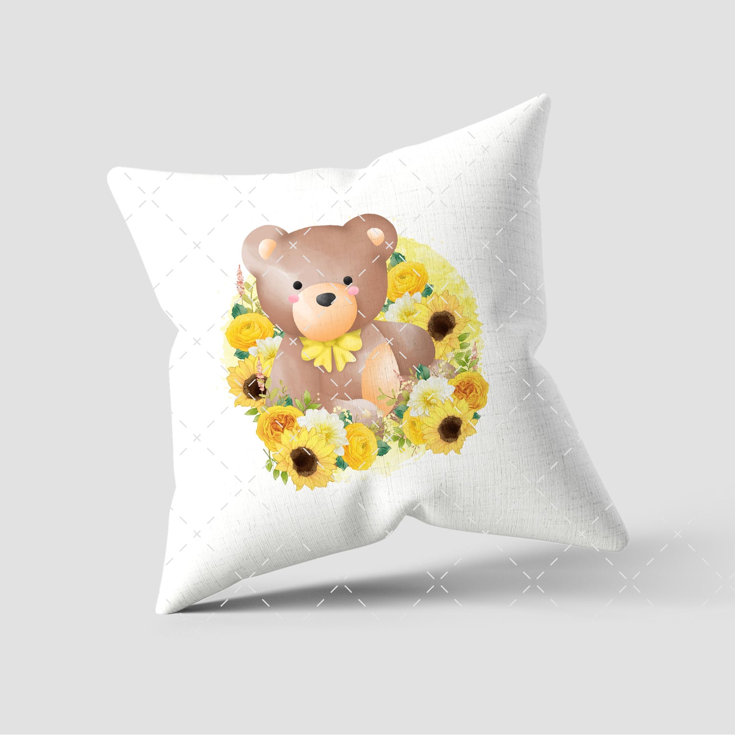 Cute Floral Teddy Bears Set - Payhip