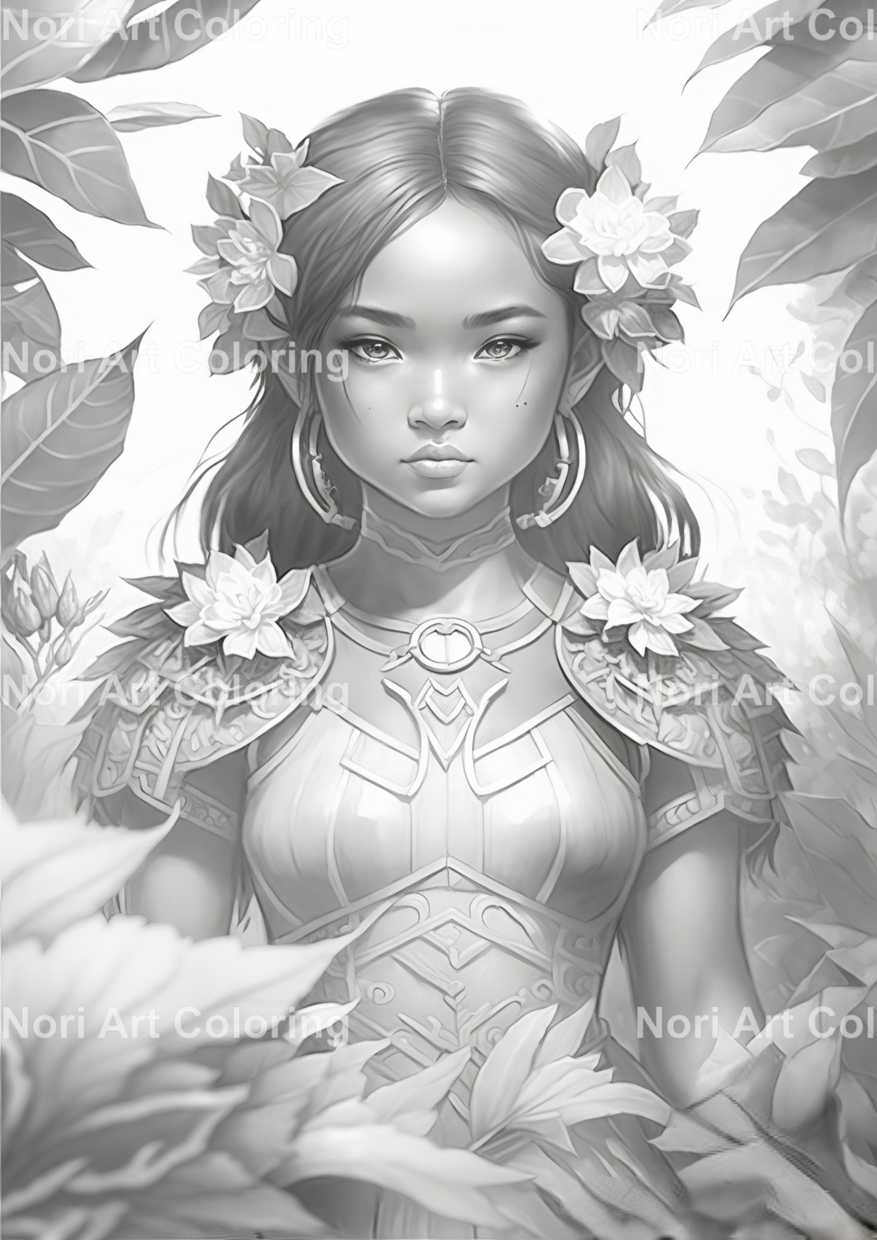 12 Amazon Princesses Vol 1 | Coloring Pages | Printable Adult Coloring Pages | Download ...