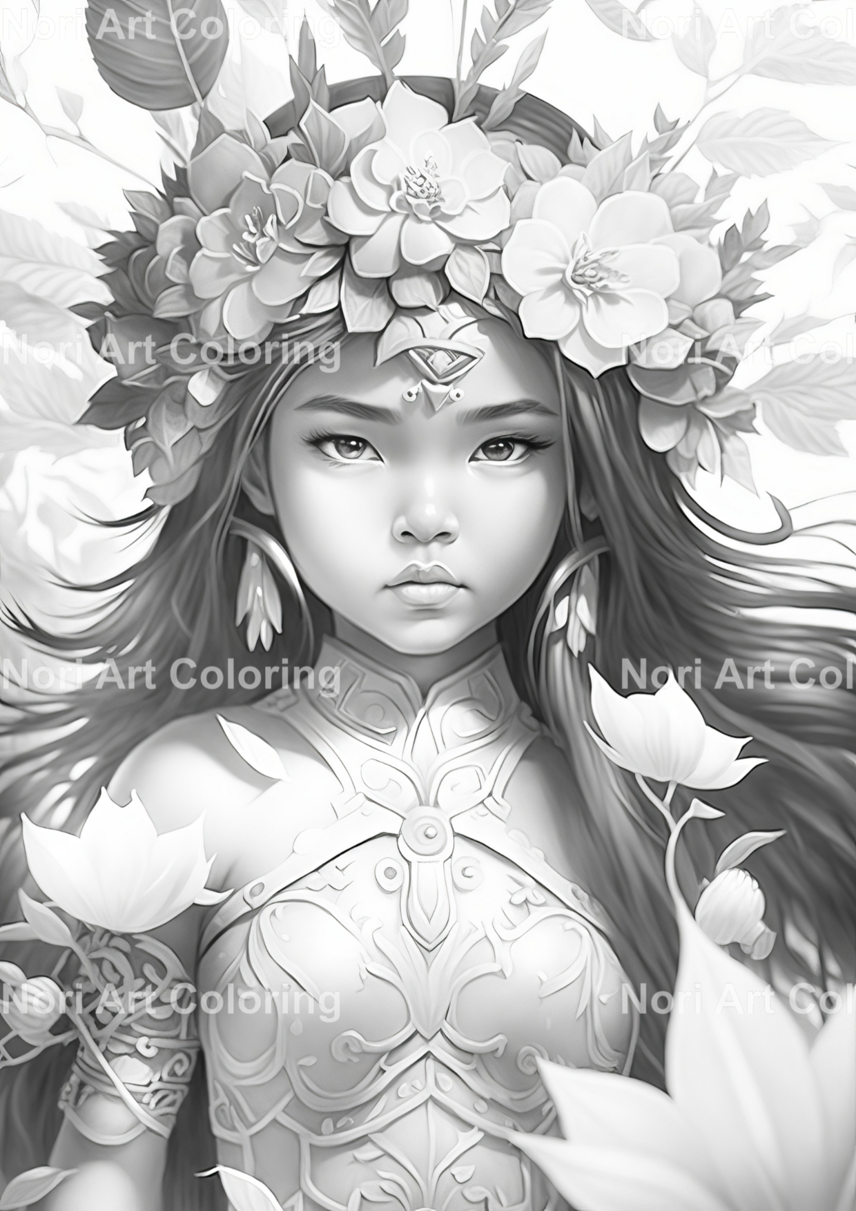 12 Amazon Princesses Vol 2 | Coloring Pages | Printable Adult Coloring Pages | Download ...