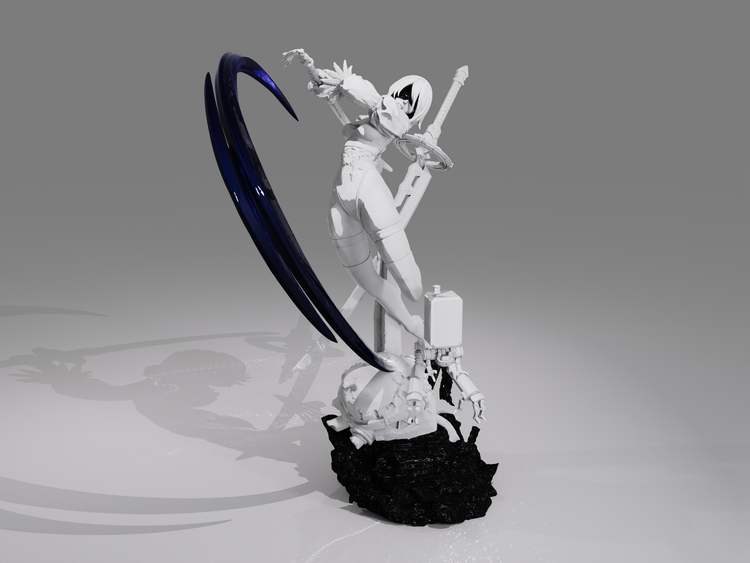 Zero Two - DARLING in the FRANXX, STL 3D model design printable file ...