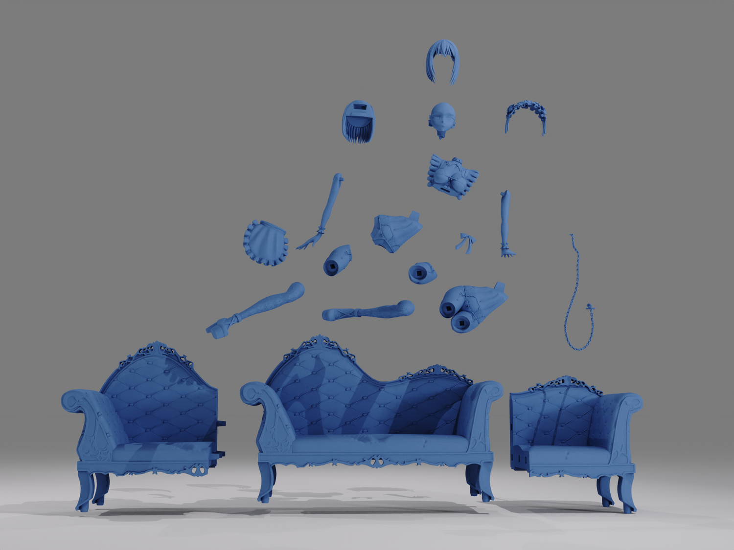 Marin Shizuku Cosplay, STL 3D model design printable file - Payhip