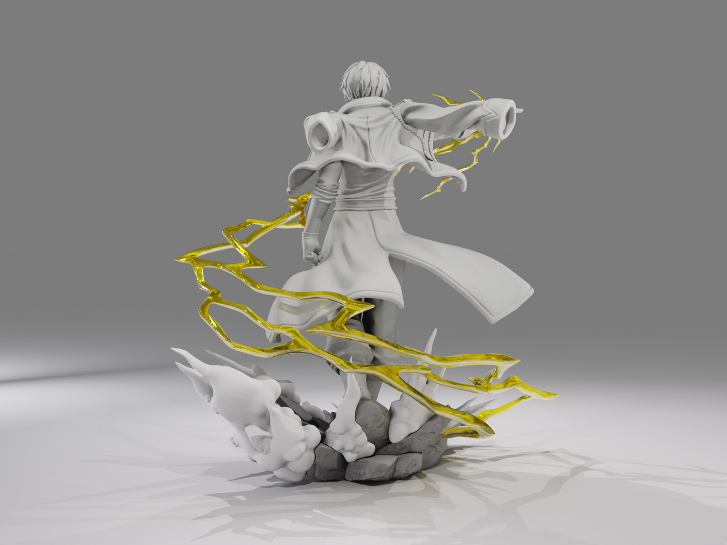 Roy Mustang - Fullmetal Alchemist, STL 3D model design printable file ...