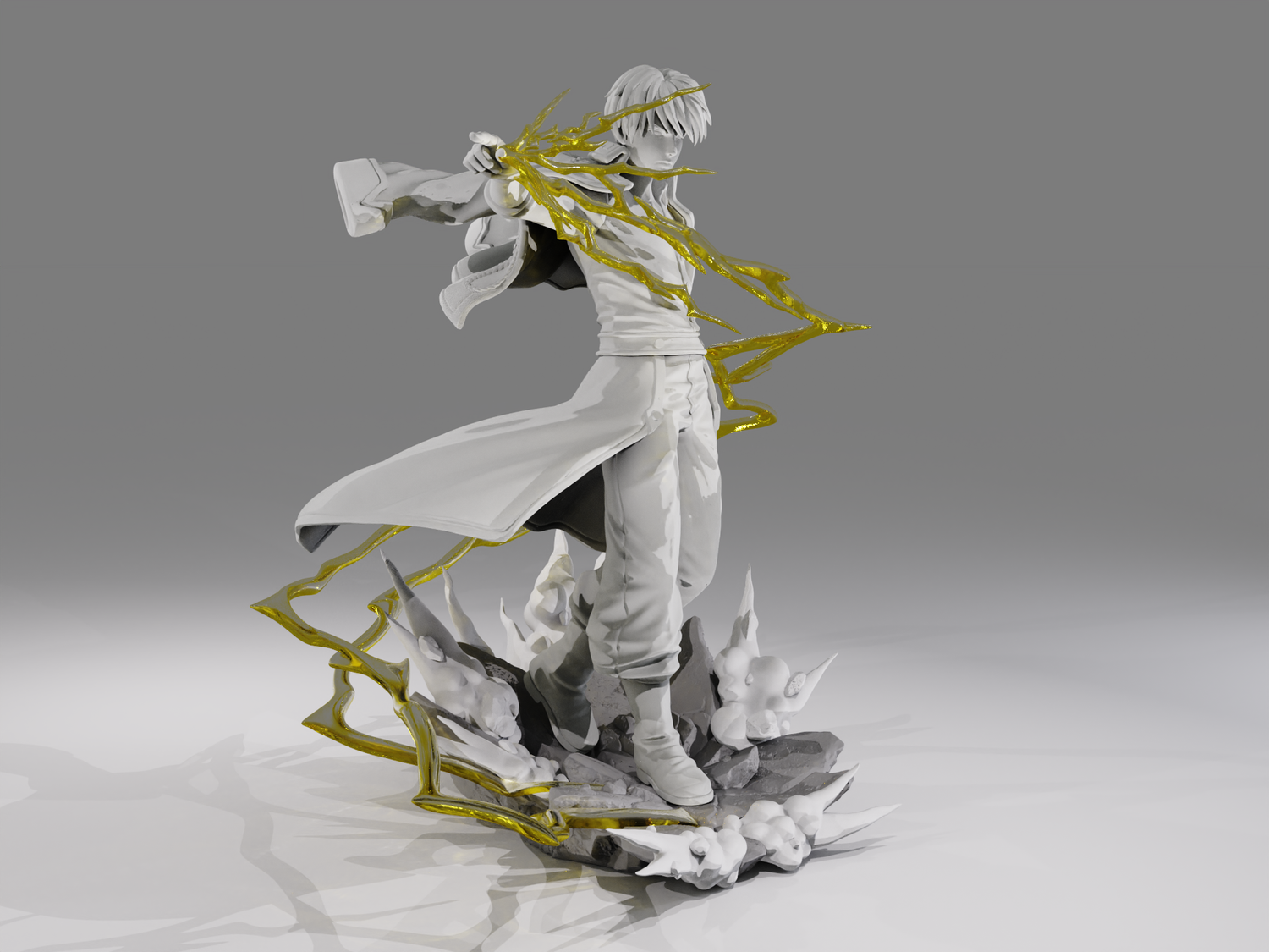 Roy Mustang - Fullmetal Alchemist, STL 3D model design printable file ...