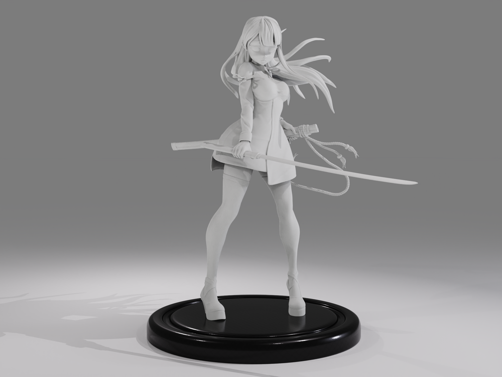 Zero Two - DARLING in the FRANXX, STL 3D model design printable file ...
