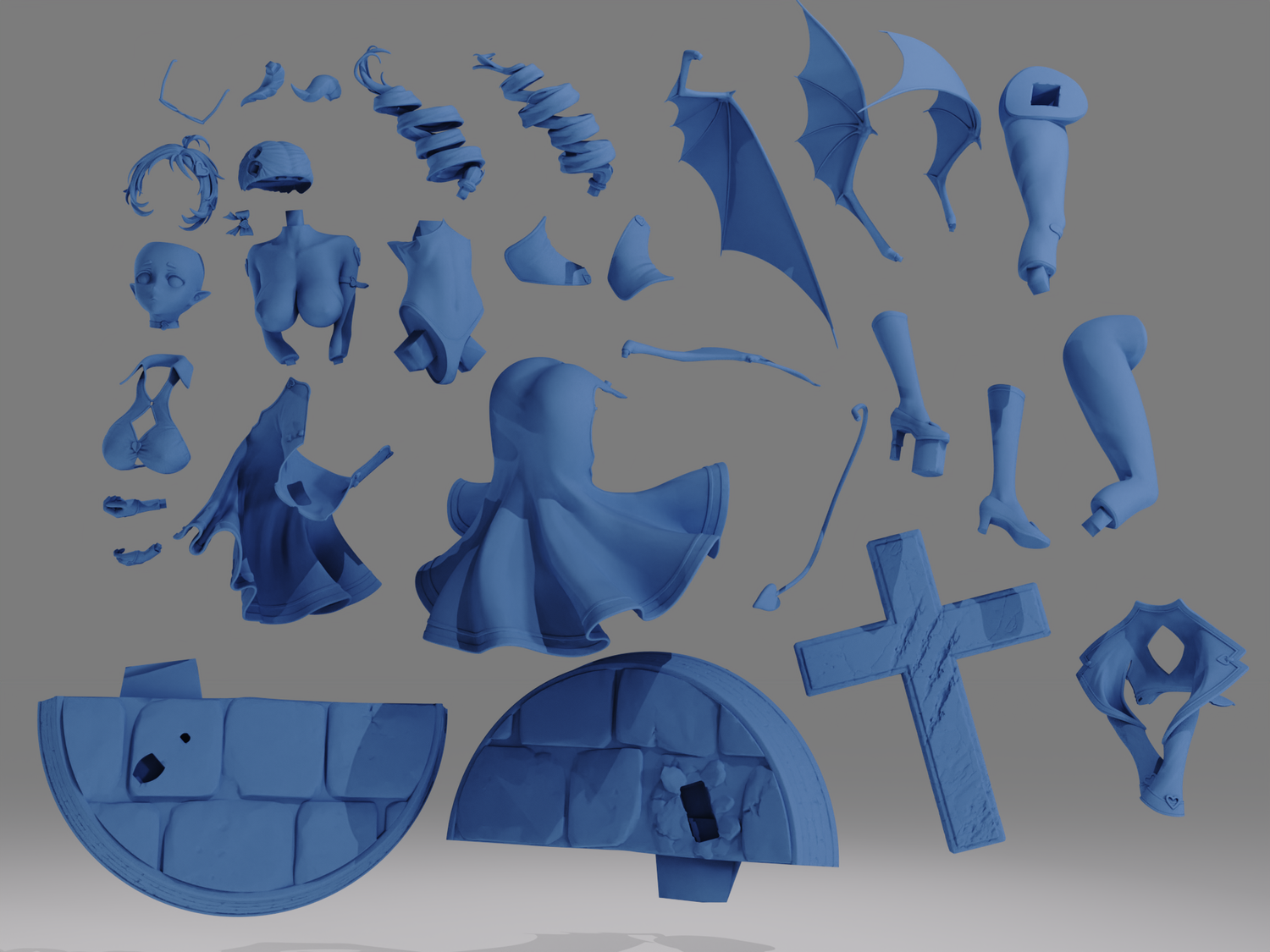 Lilith, STL 3D model design printable file - Payhip