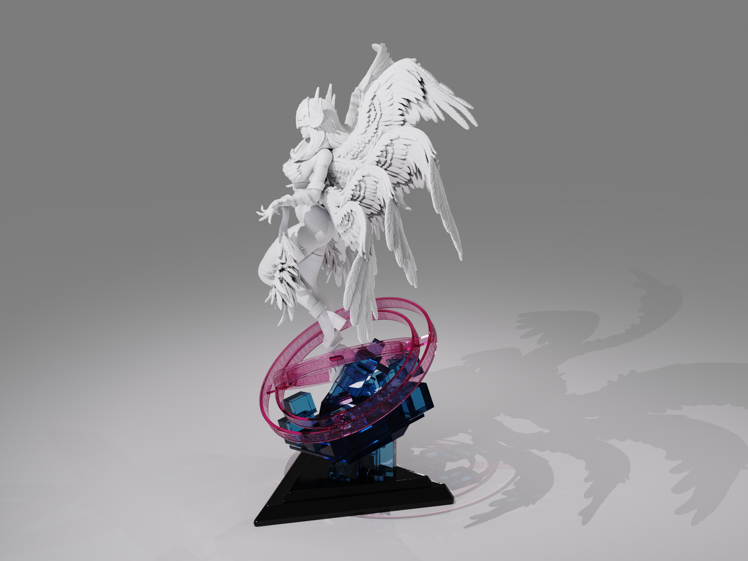 Angewomon - Digimon, STL 3D model design printable file - Payhip