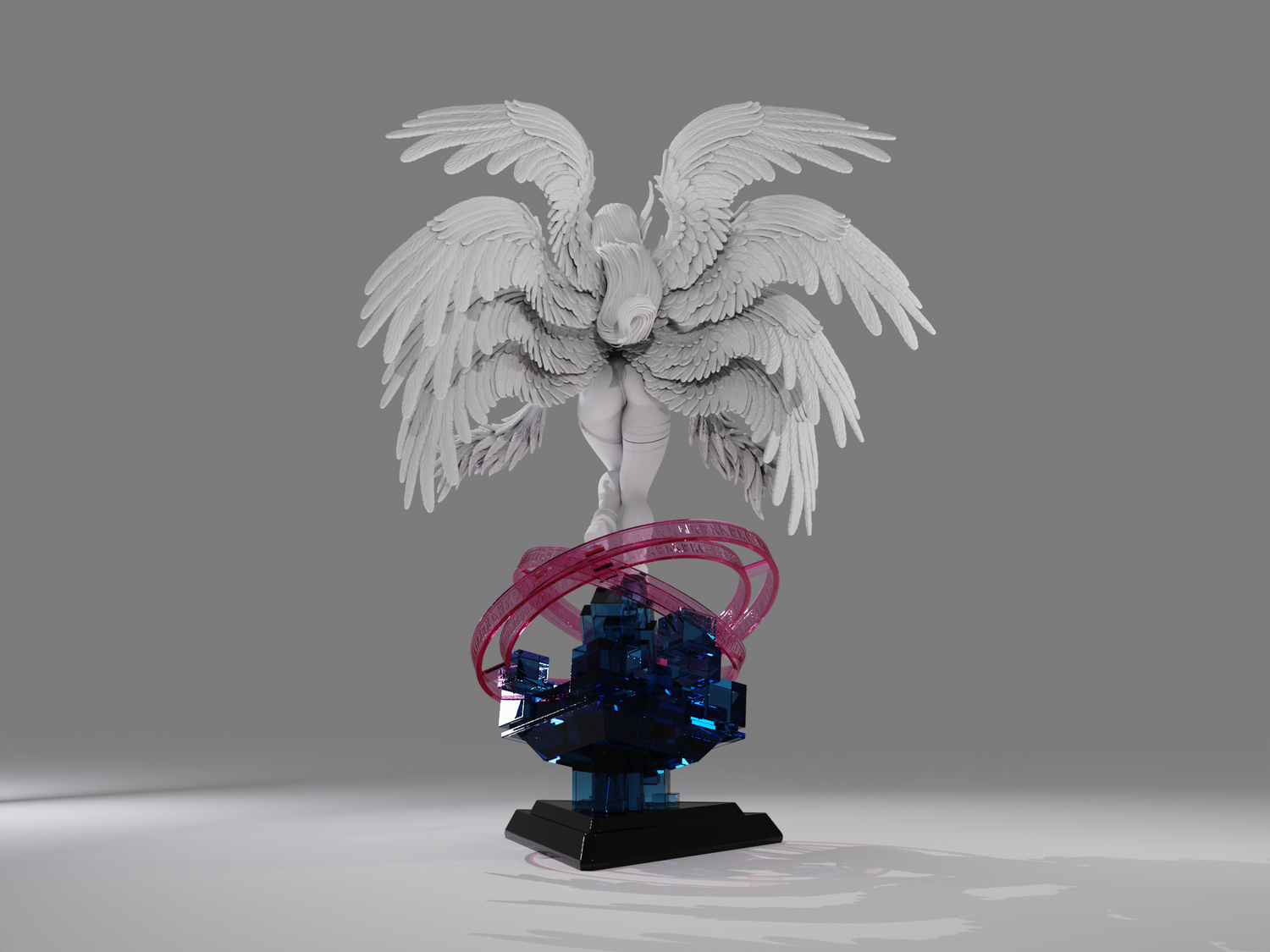 Angewomon - Digimon, STL 3D model design printable file - Payhip