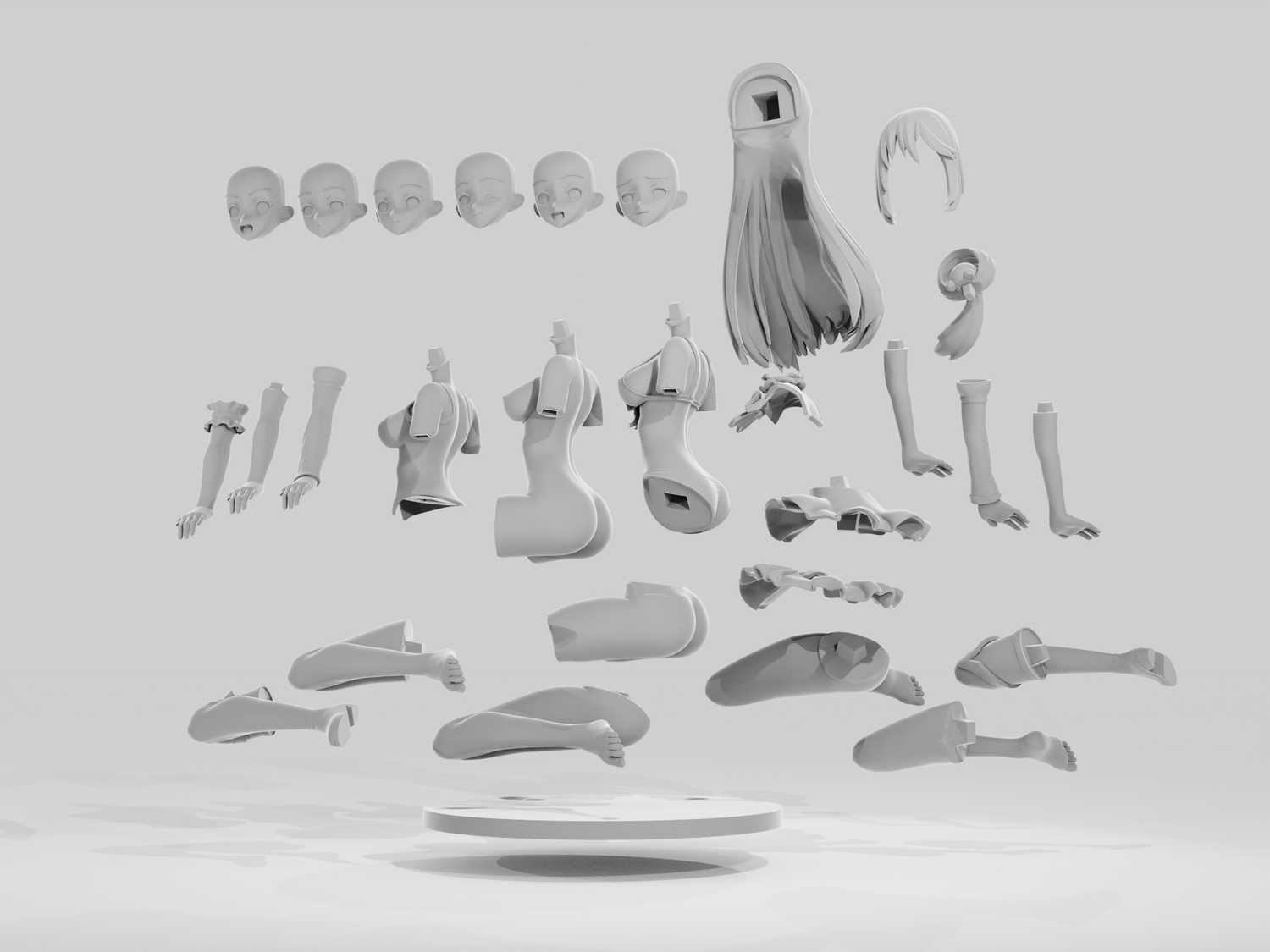 Aqua - KonoSuba, STL 3D model design printable file - Payhip